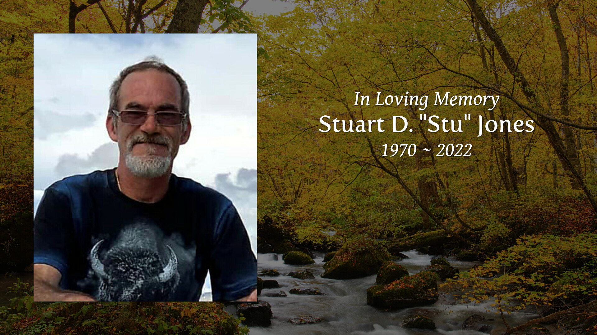 Stuart D. "Stu" Jones - Tribute Video