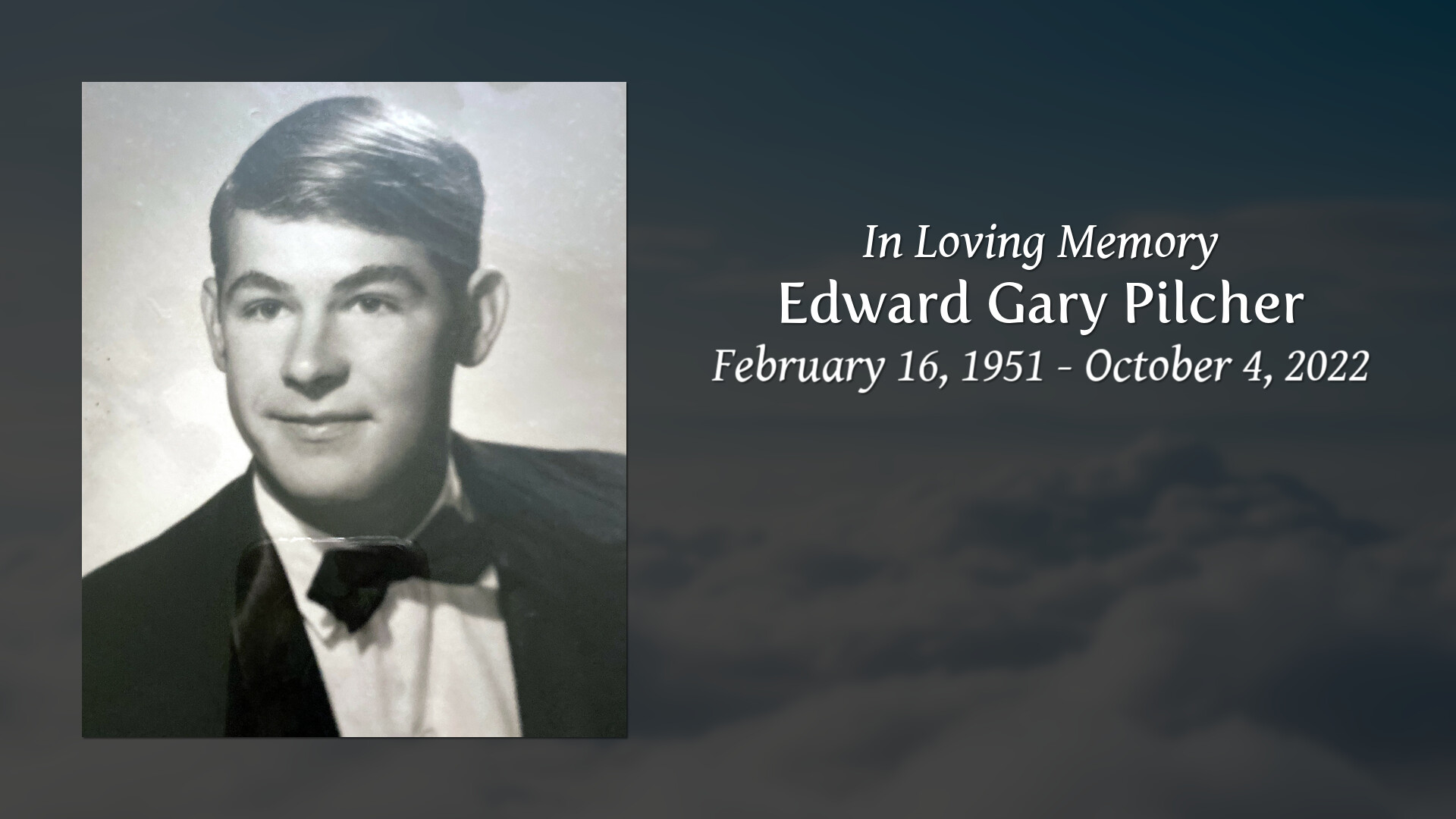 Edward Gary Pilcher - Tribute Video