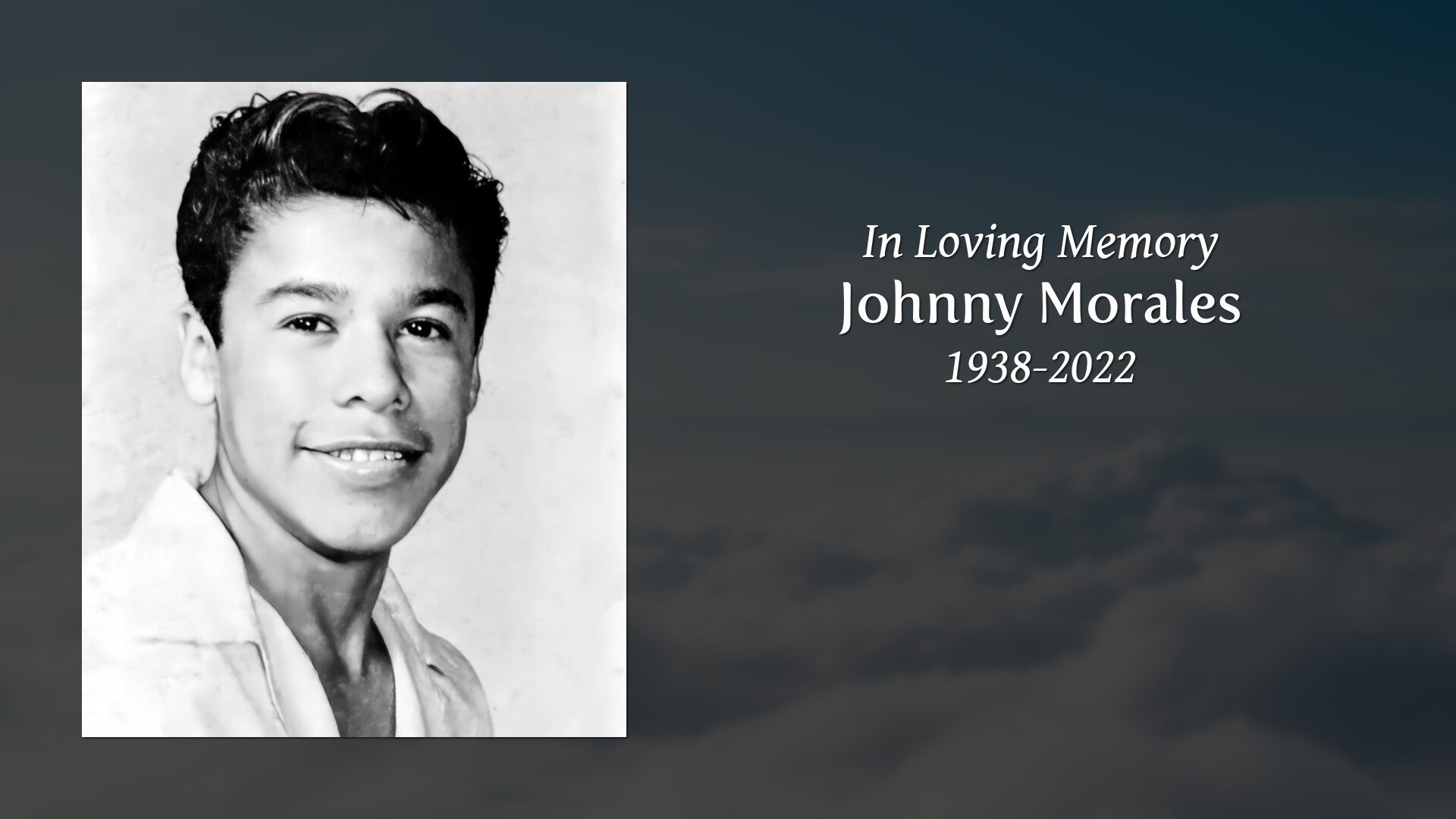 Johnny Morales - Tribute Video