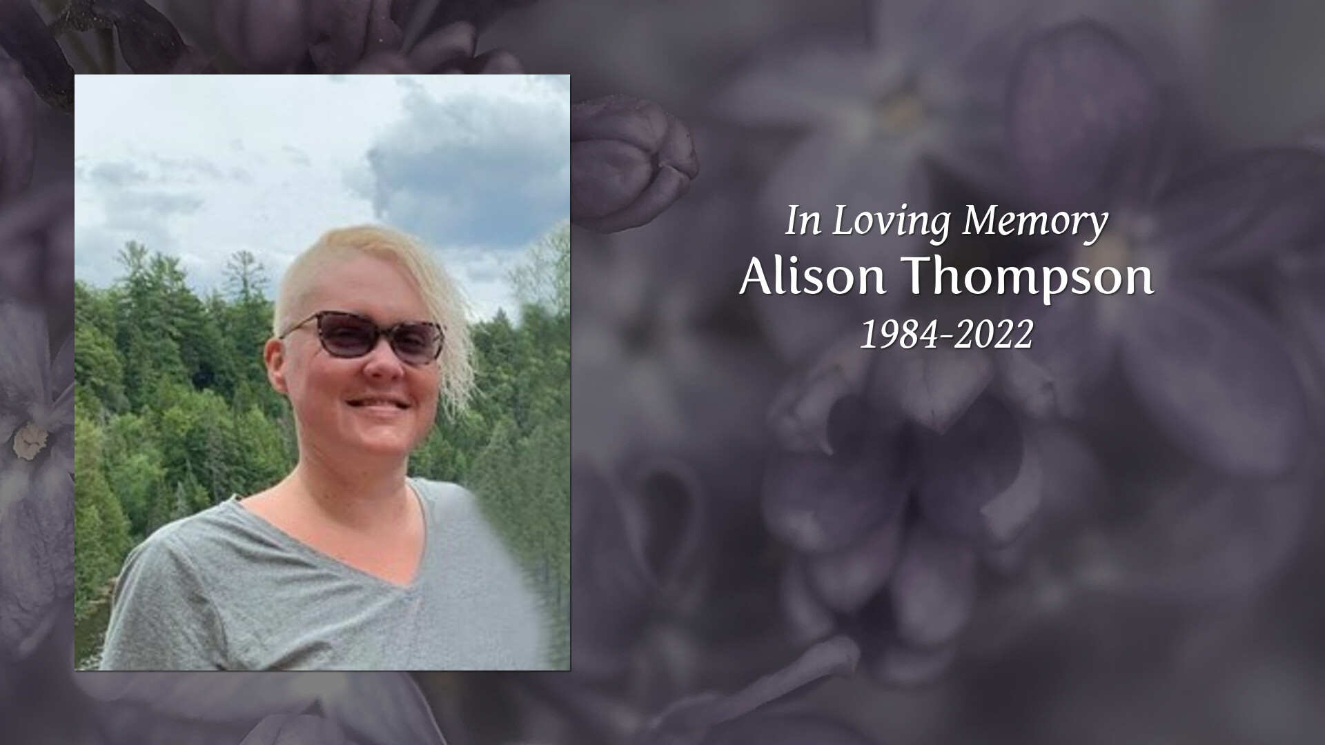 Alison Thompson - Tribute Video