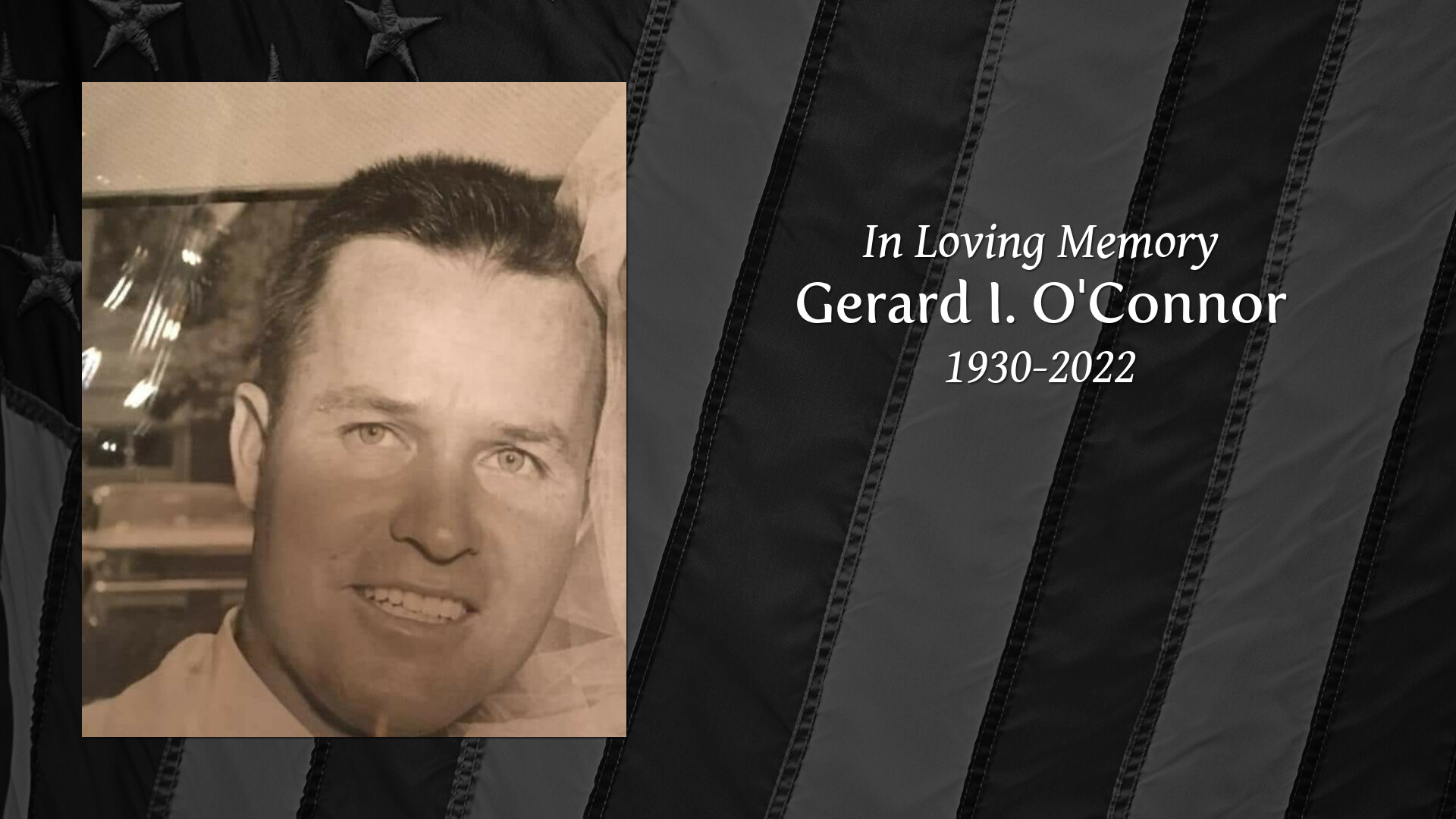 Gerard I. O'Connor - Tribute Video