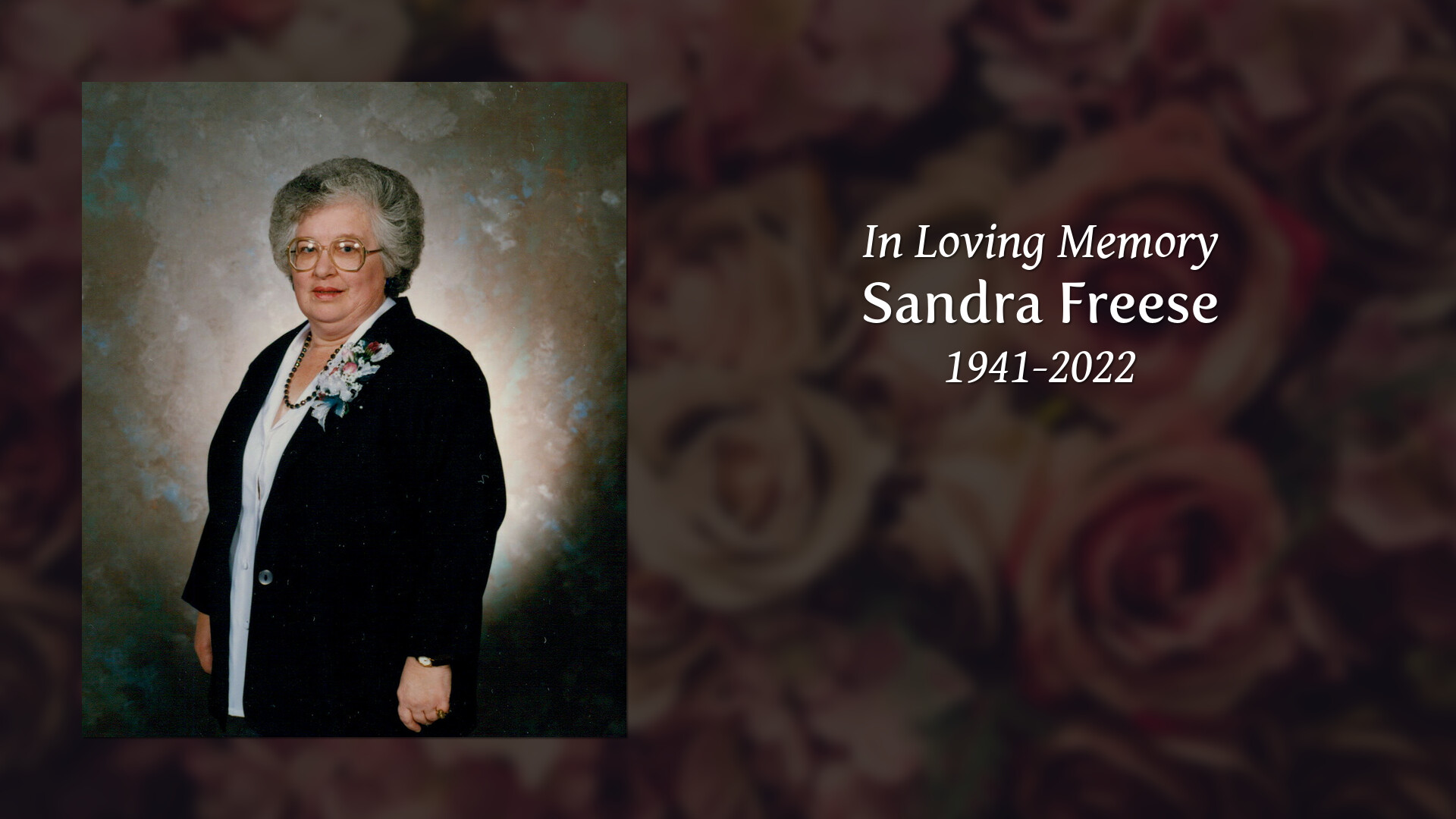 Sandra Freese - Tribute Video