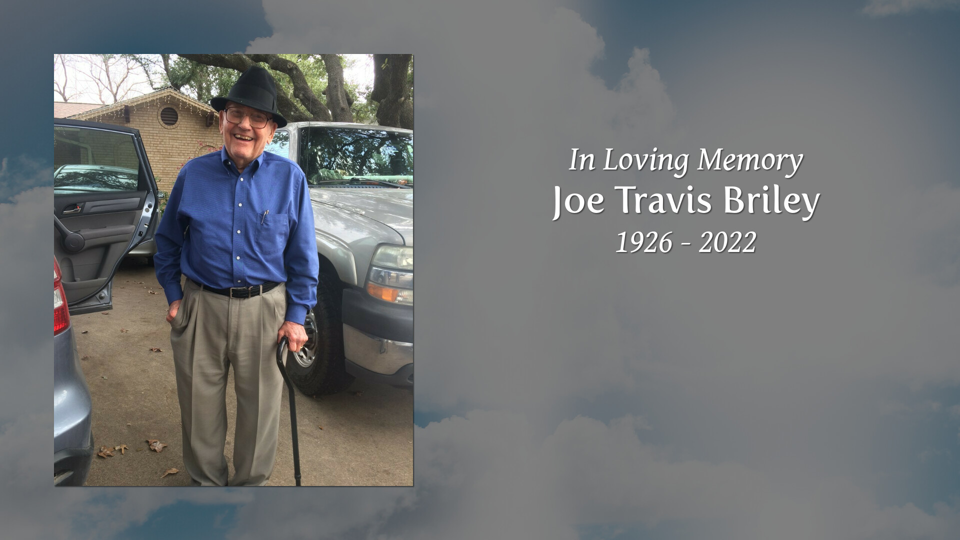 Joe Travis Briley - Tribute Video