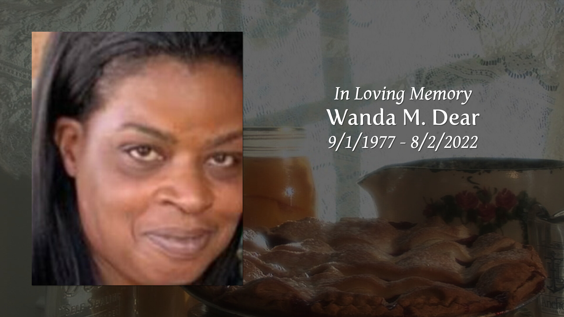 Wanda M. Dear - Tribute Video