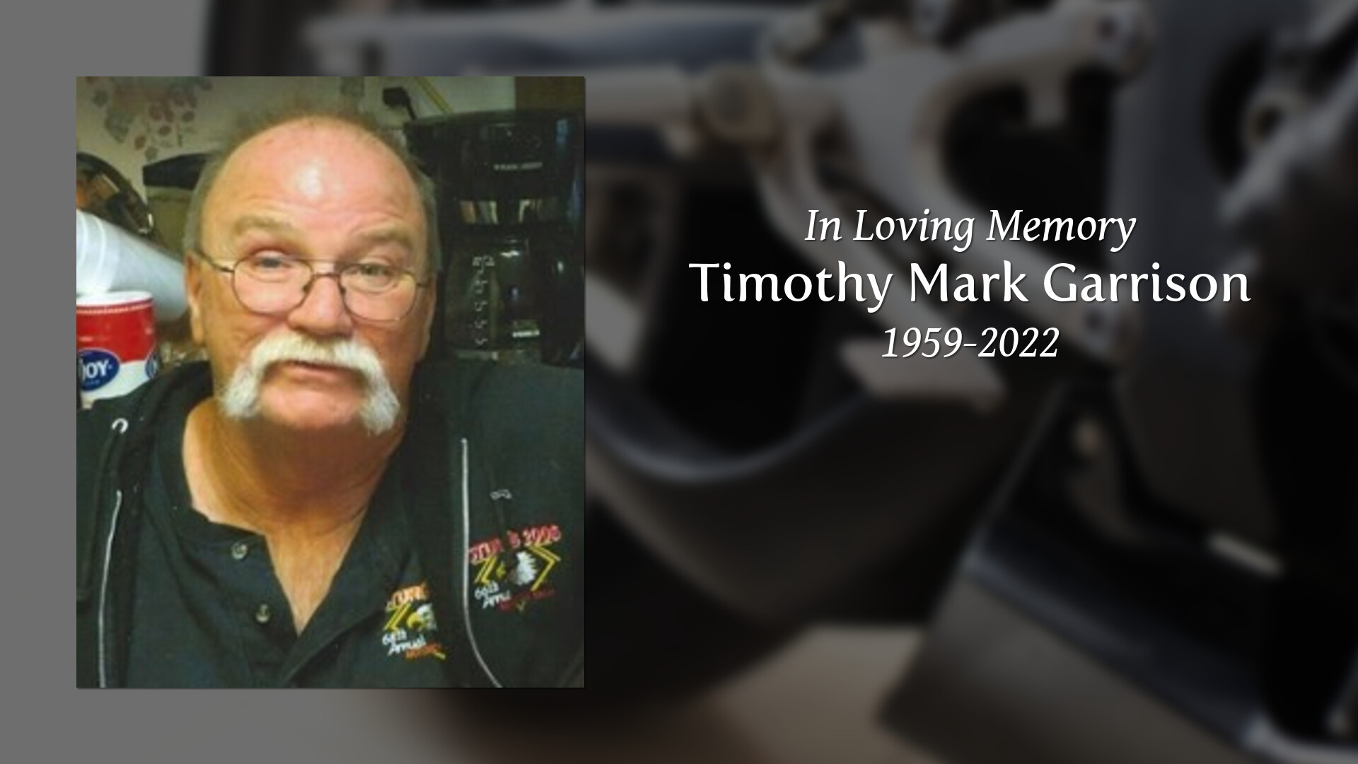 Timothy Mark Garrison - Tribute Video