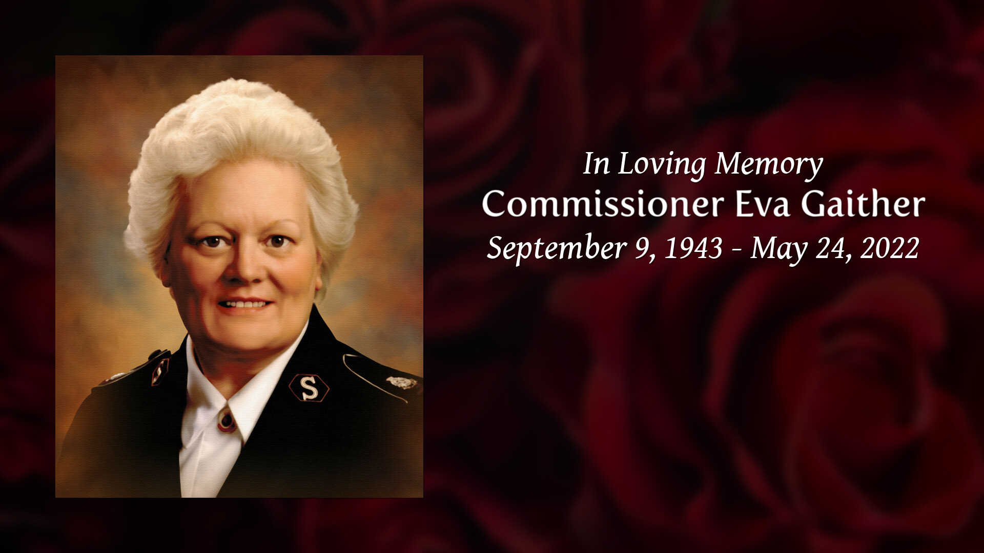 Commissioner Eva Gaither - Tribute Video