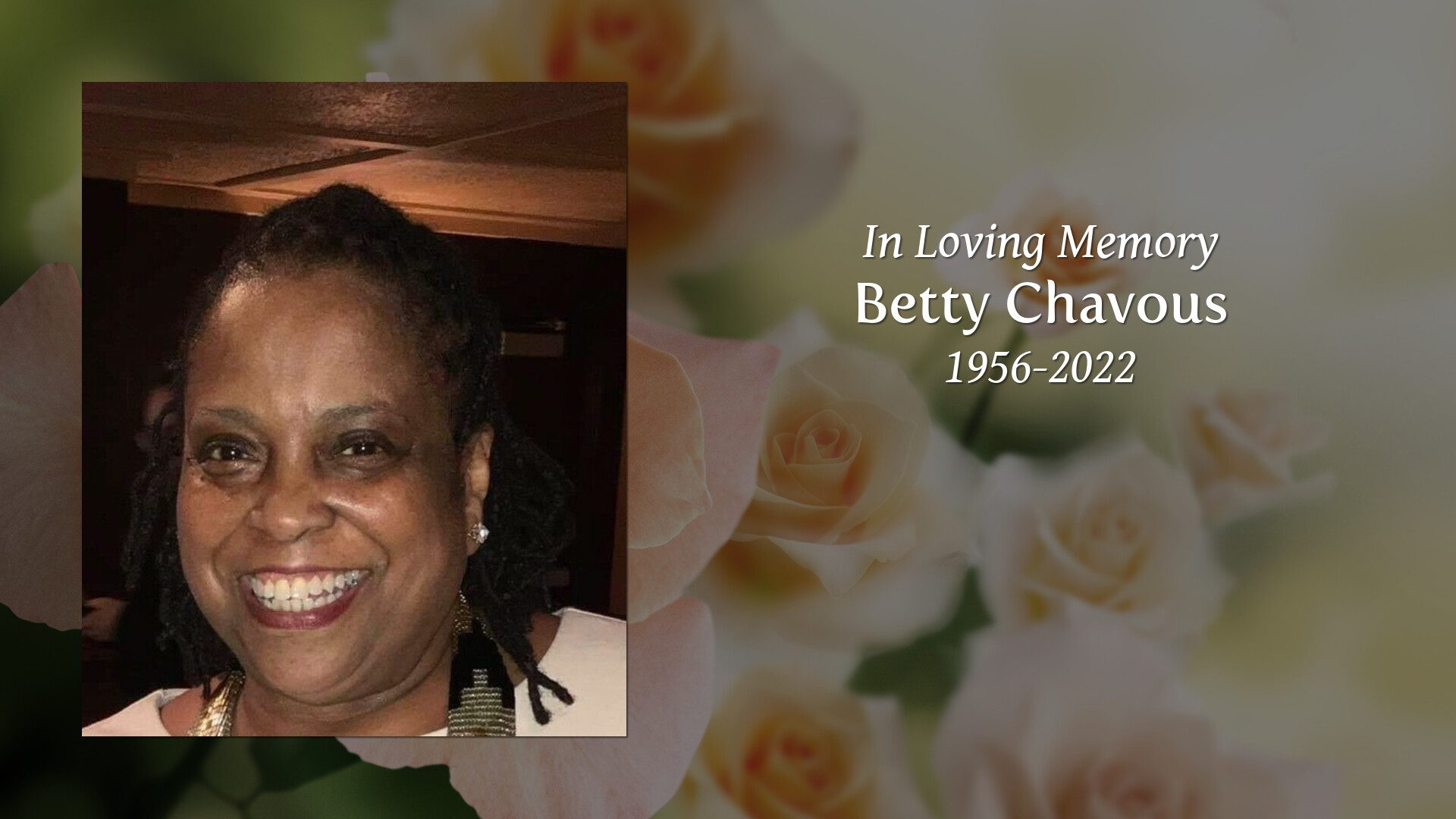 Betty Chavous - Tribute Video