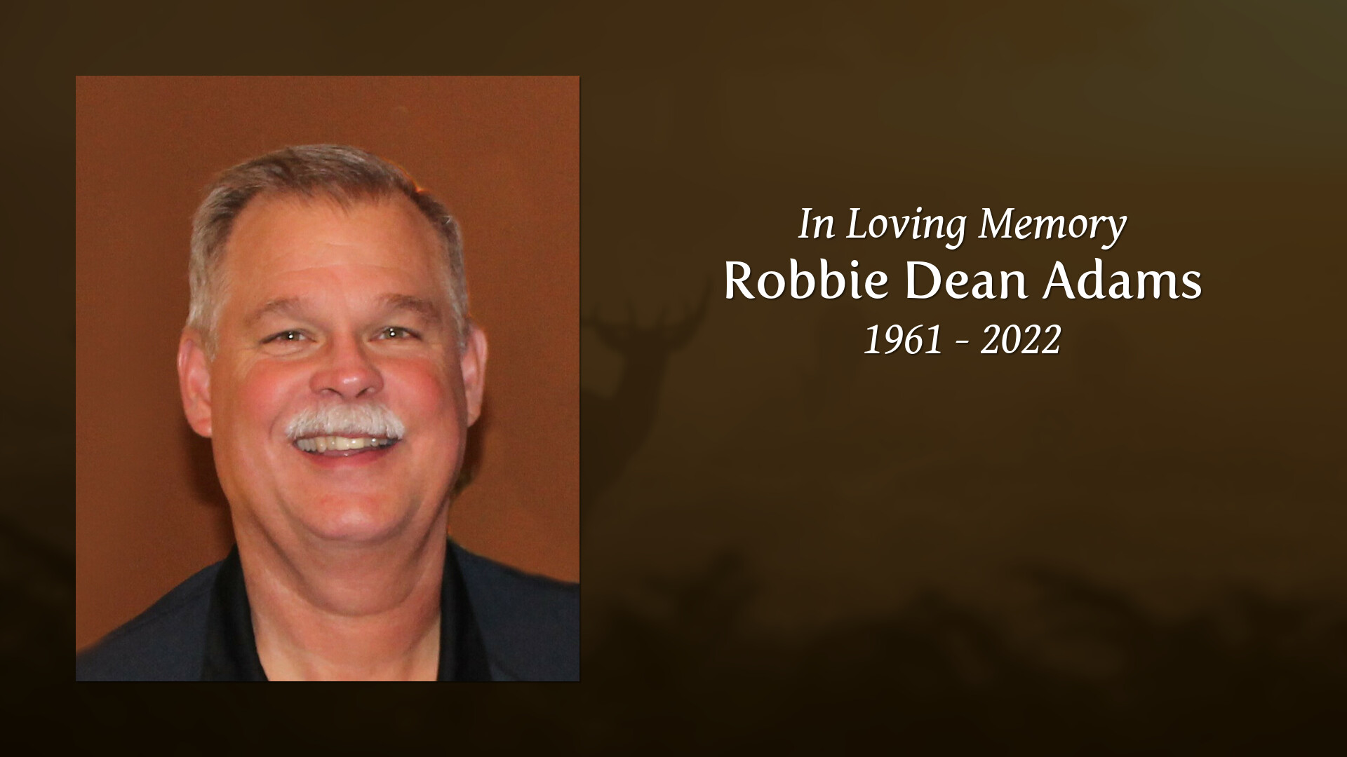 Robbie Dean Adams - Tribute Video