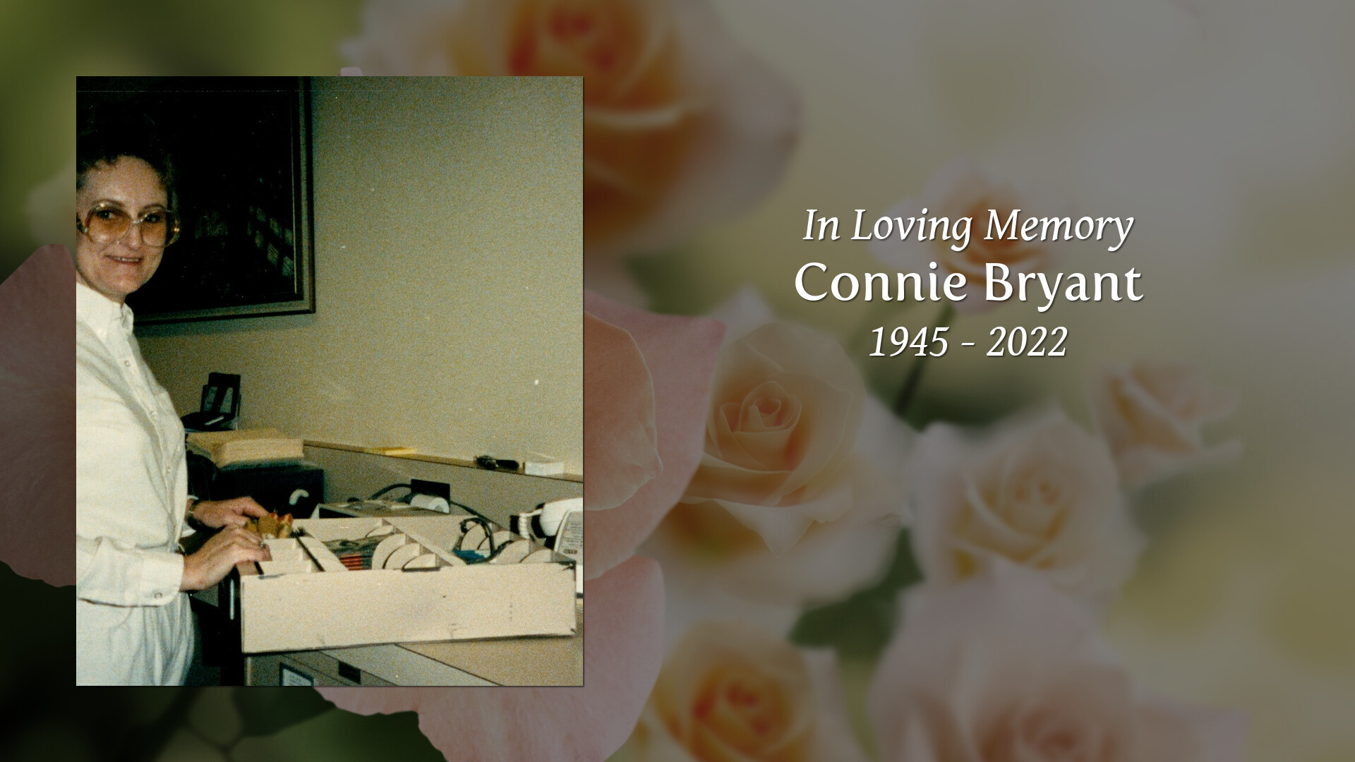 Connie Bryant - Tribute Video