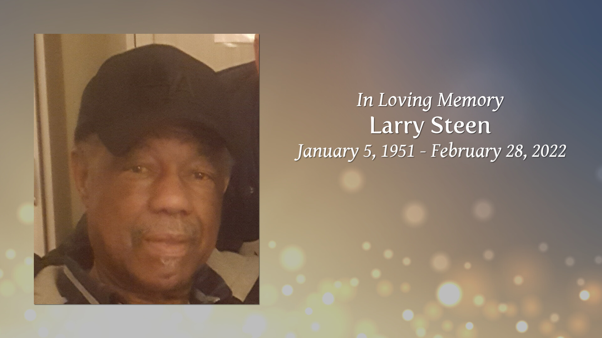 Larry Steen - Tribute Video