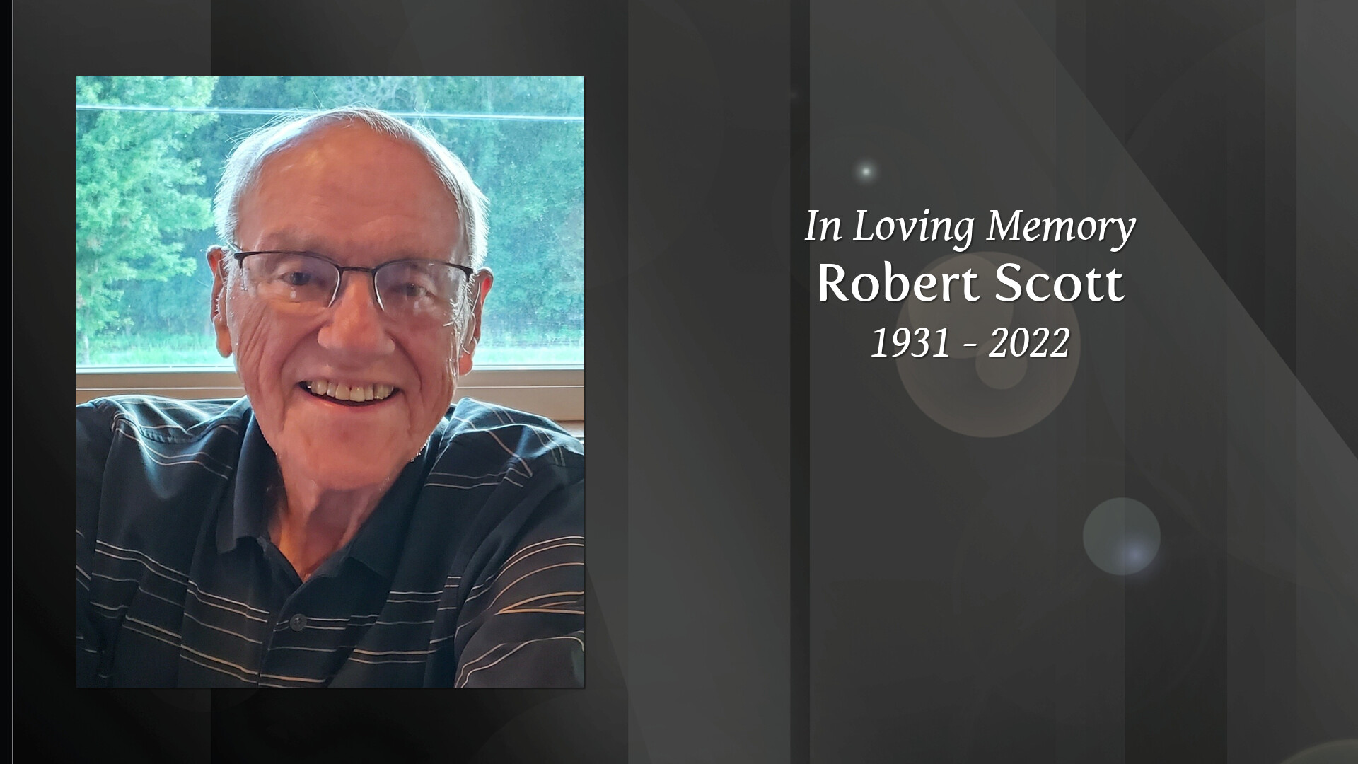 Robert Scott - Tribute Video