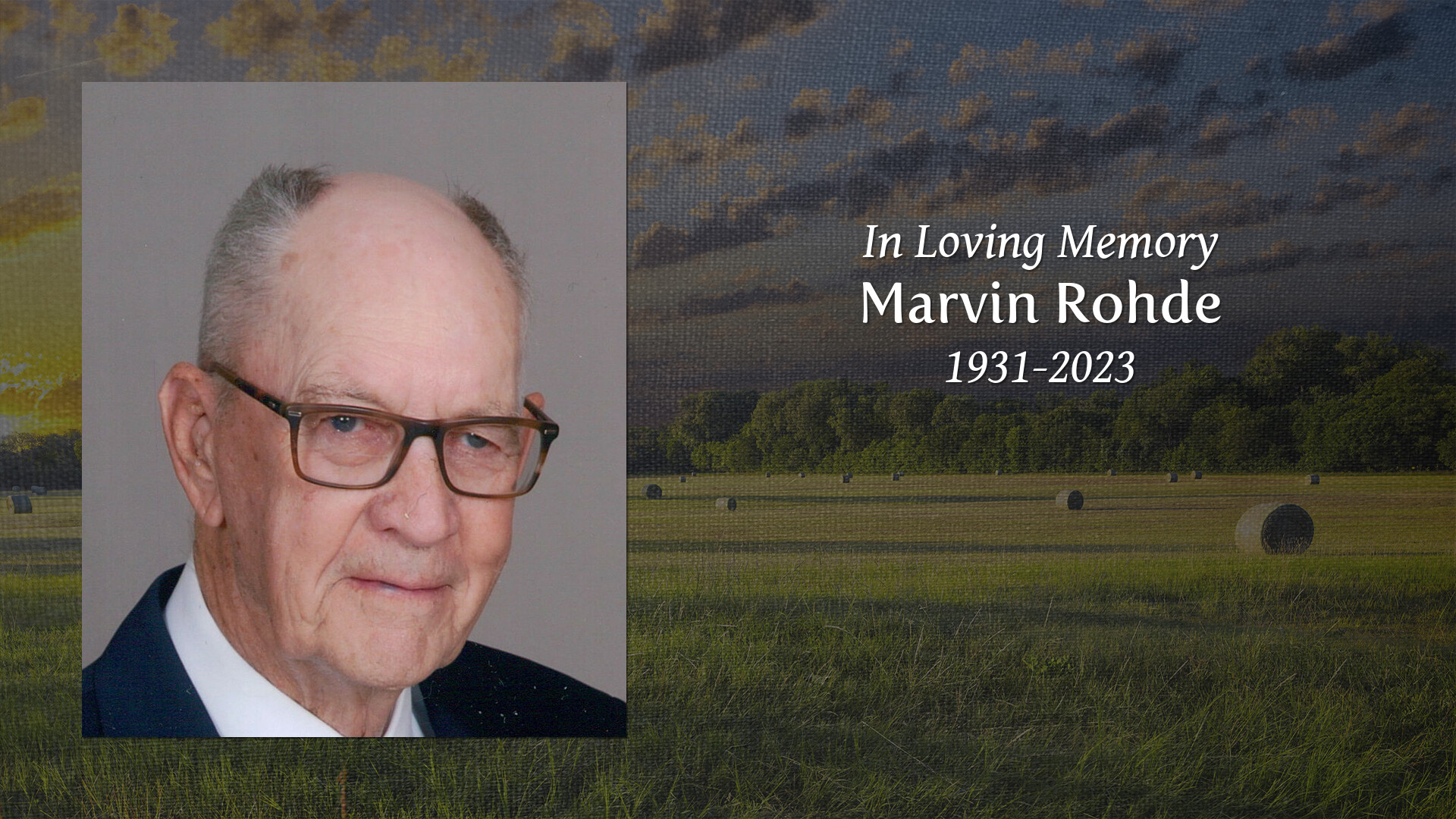 Marvin Rohde - Tribute Video