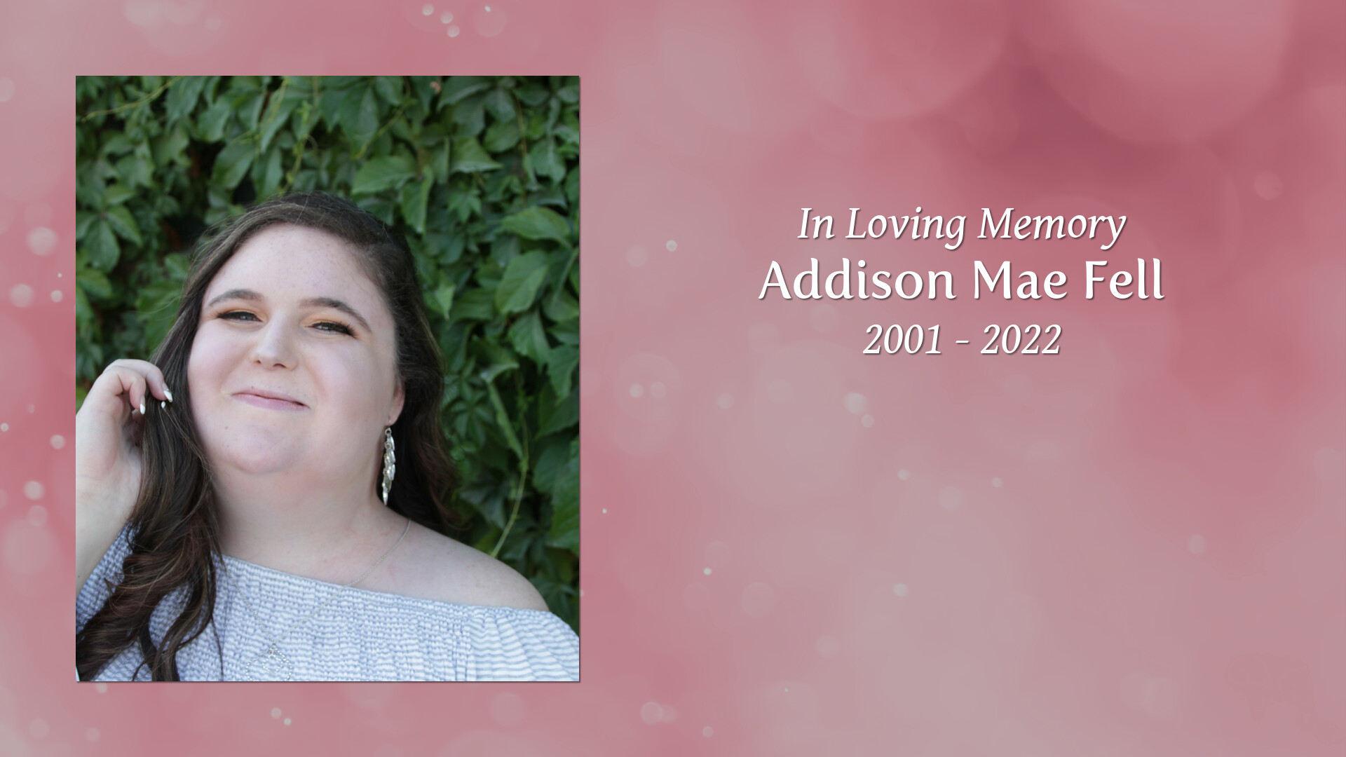 Addison Mae Fell - Tribute Video