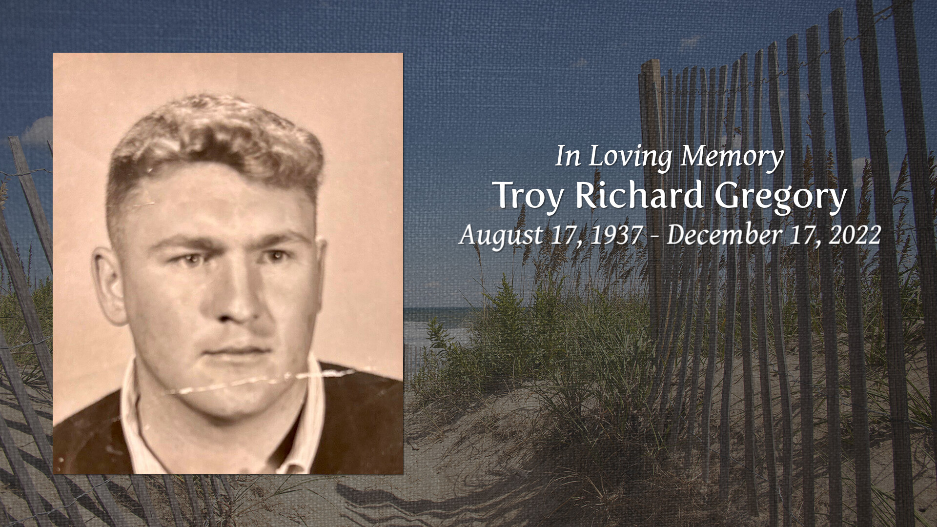Troy Richard Gregory - Tribute Video