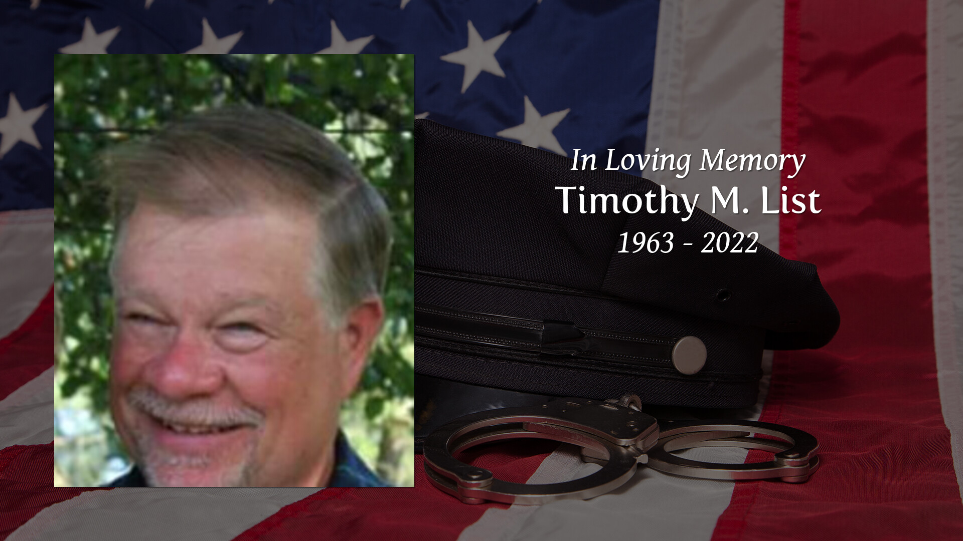 Timothy M. List - Tribute Video