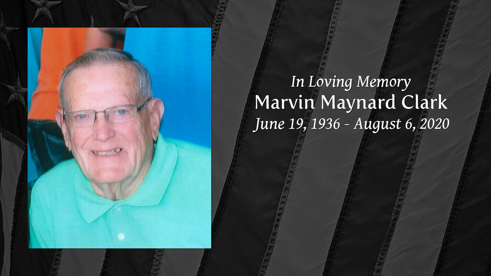 Marvin Maynard Clark - Tribute Video