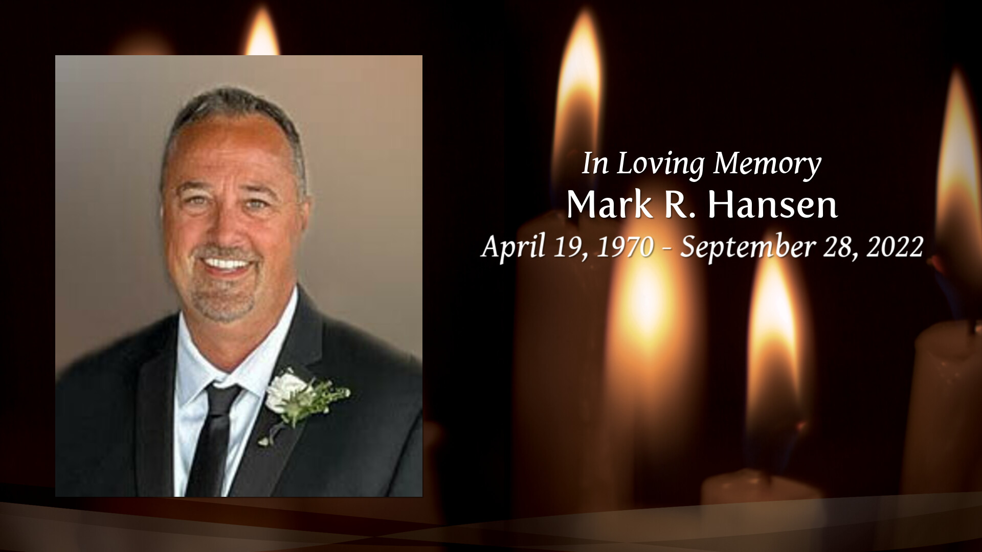 Mark R. Hansen - Tribute Video