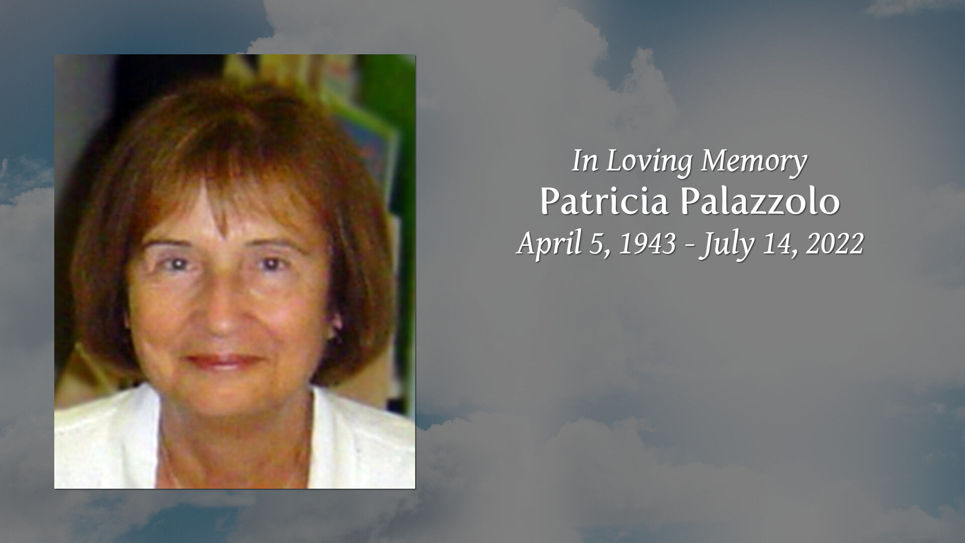 Patricia Palazzolo - Tribute Video