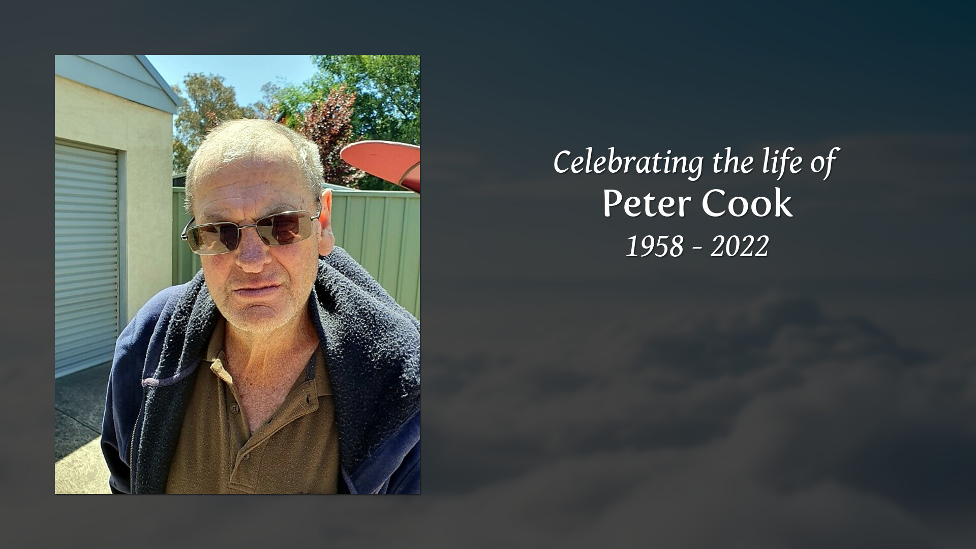Peter Cook - Tribute Video