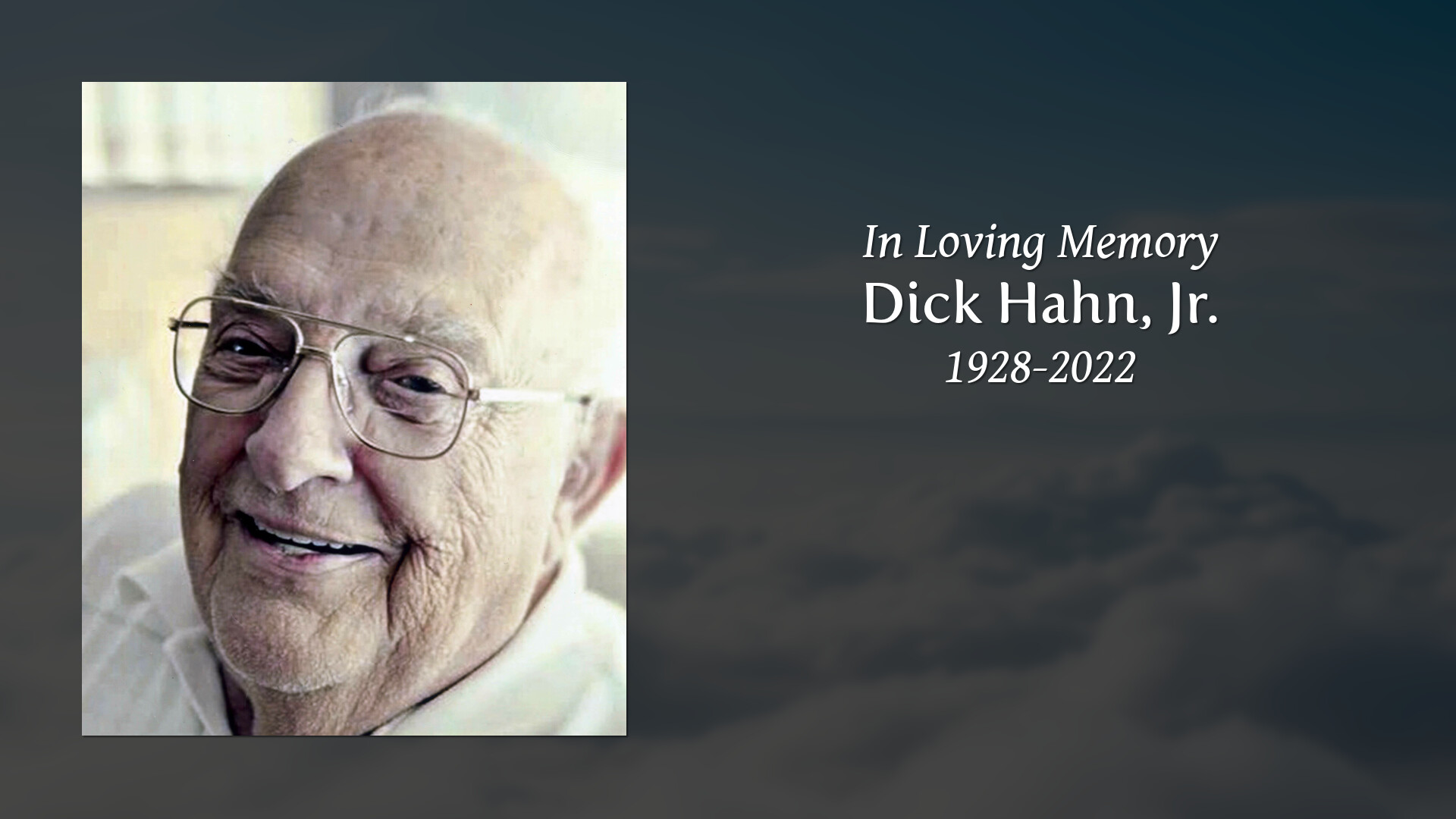 Dick Hahn, Jr. - Tribute Video