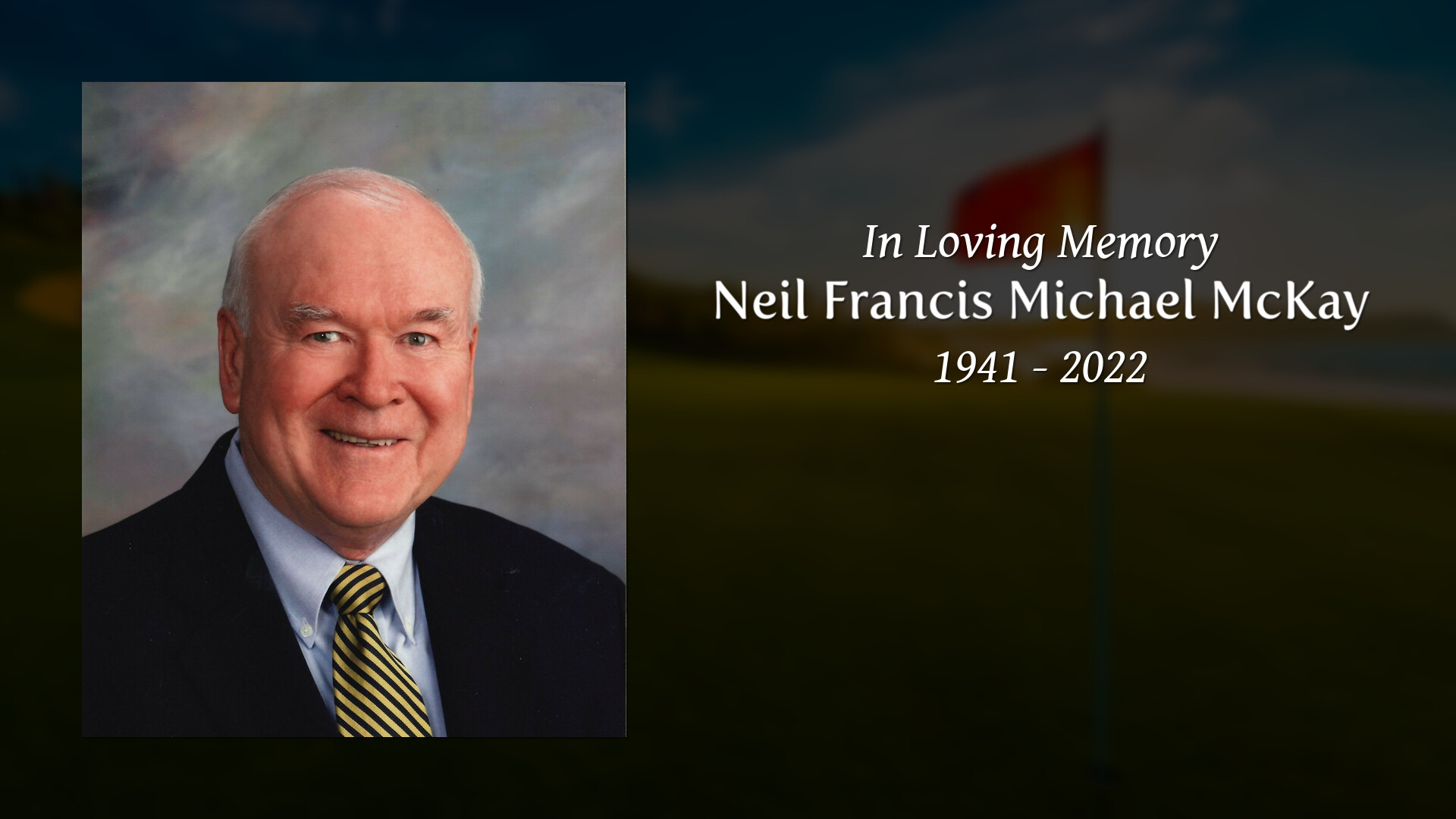 Neil Francis Michael McKay - Tribute Video