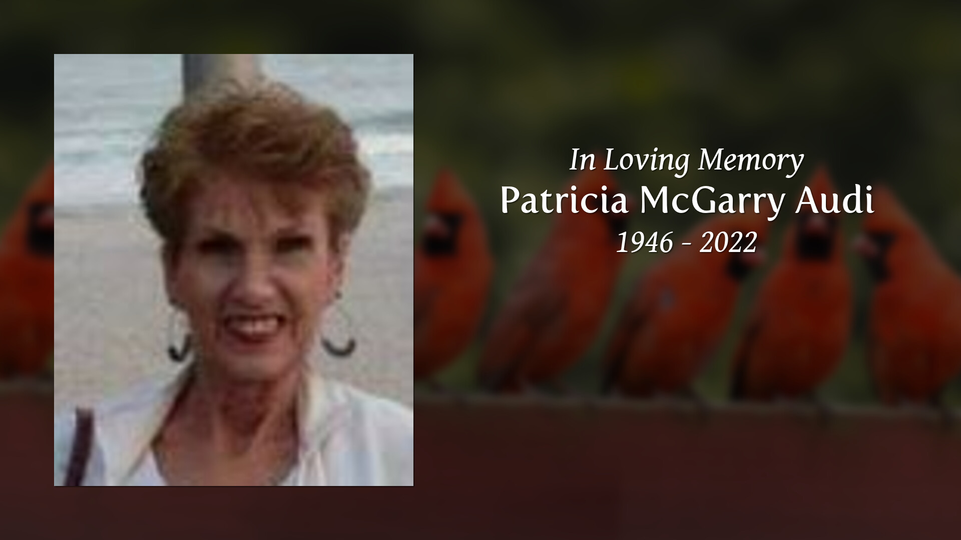 Patricia McGarry Audi - Tribute Video