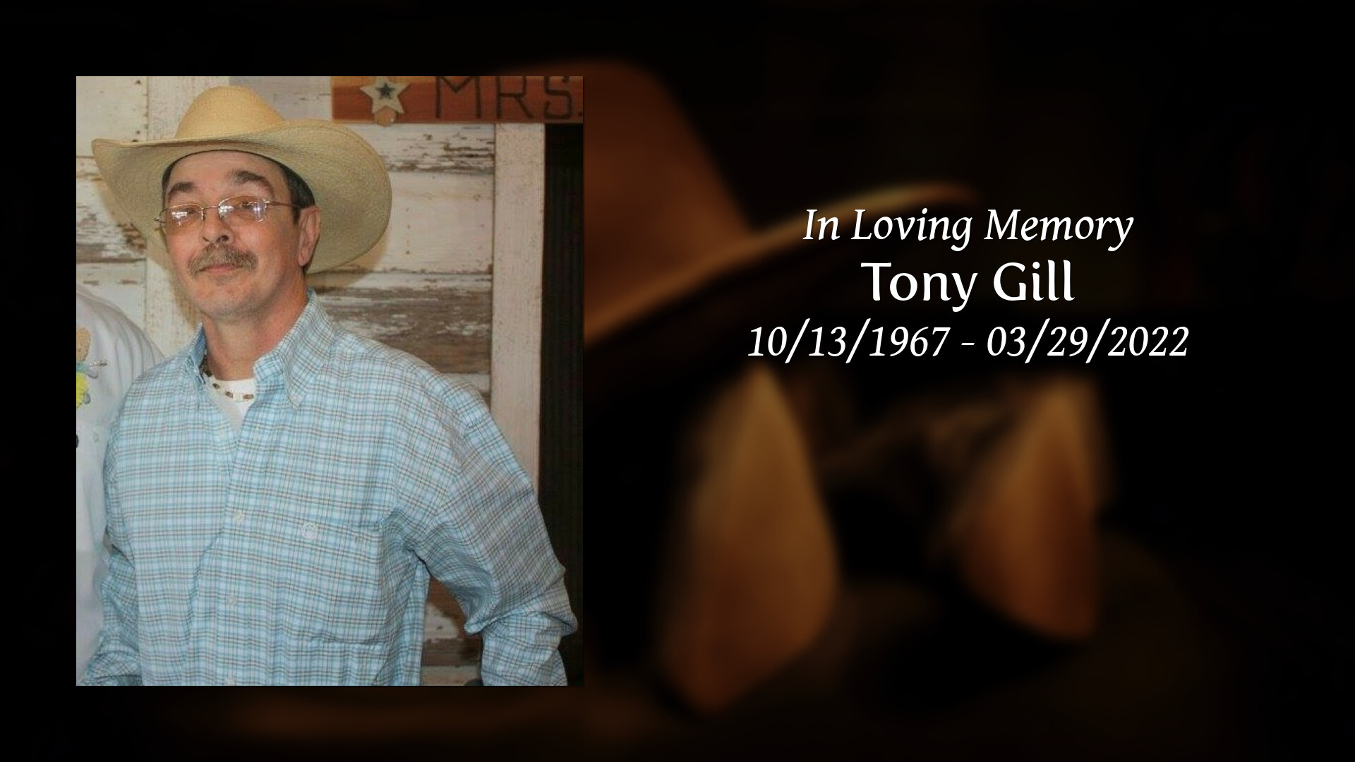 Tony Gill - Tribute Video