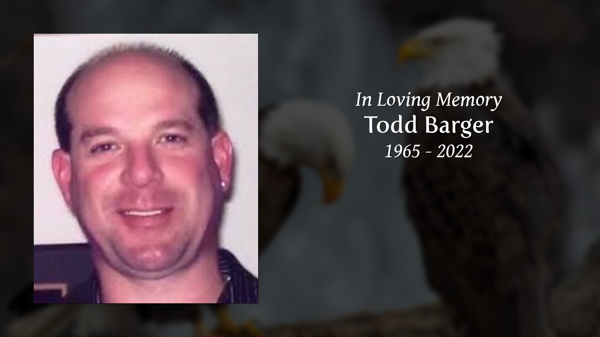 Todd Barger - Tribute Video