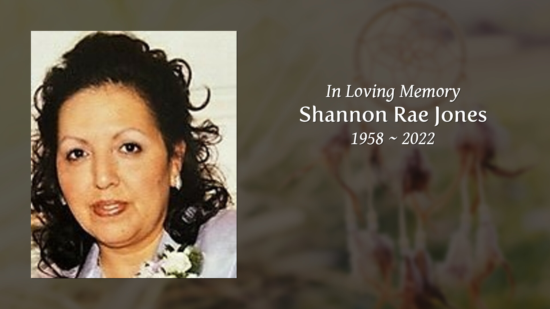 Shannon Rae Jones - Tribute Video