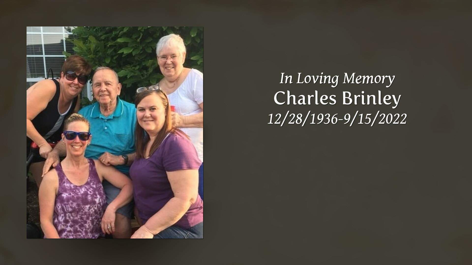 Charles Brinley - Tribute Video