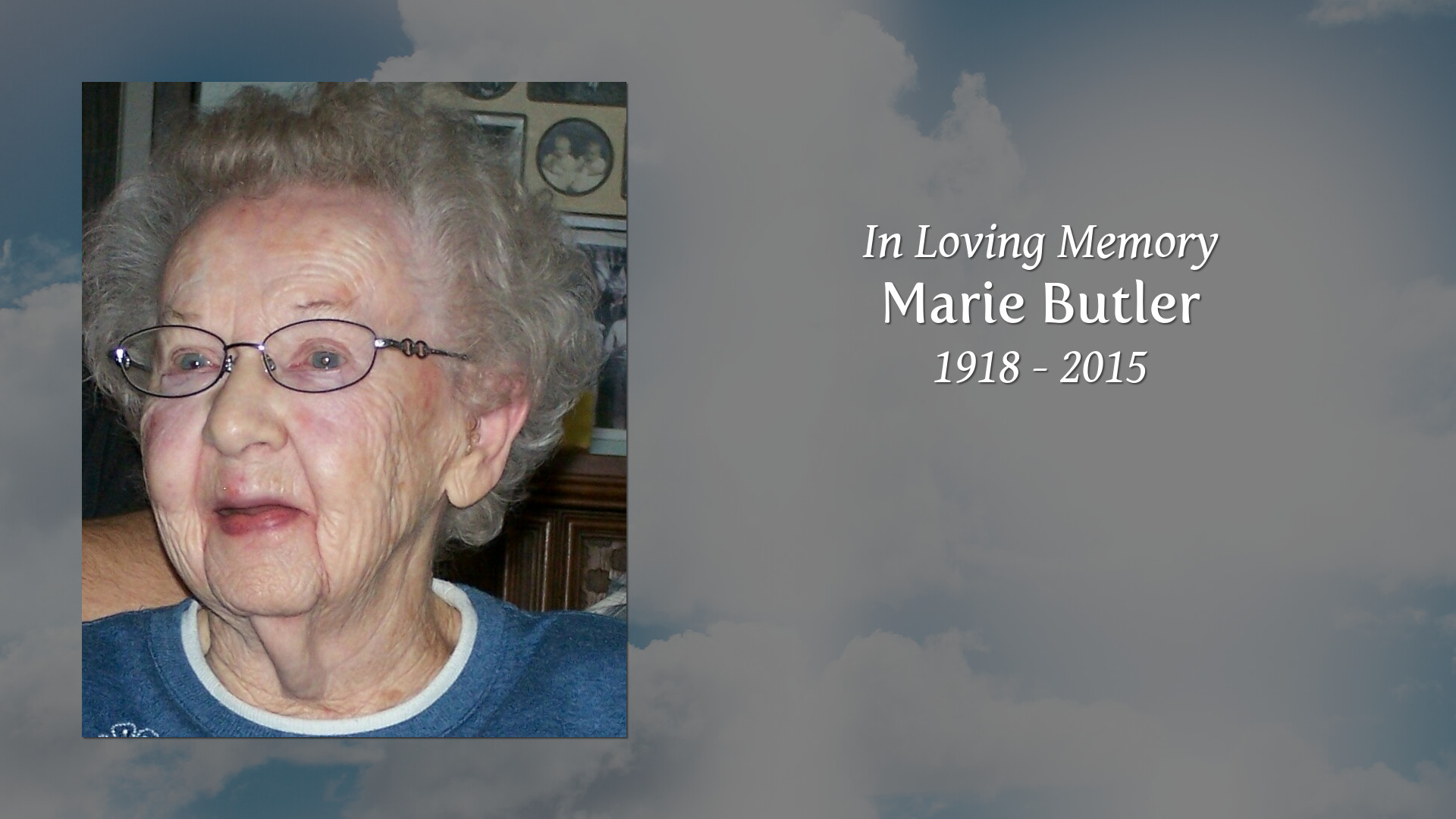 Marie Butler - Tribute Video