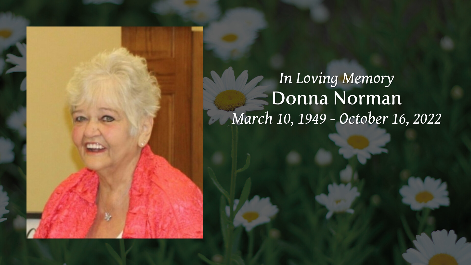 Donna Norman - Tribute Video