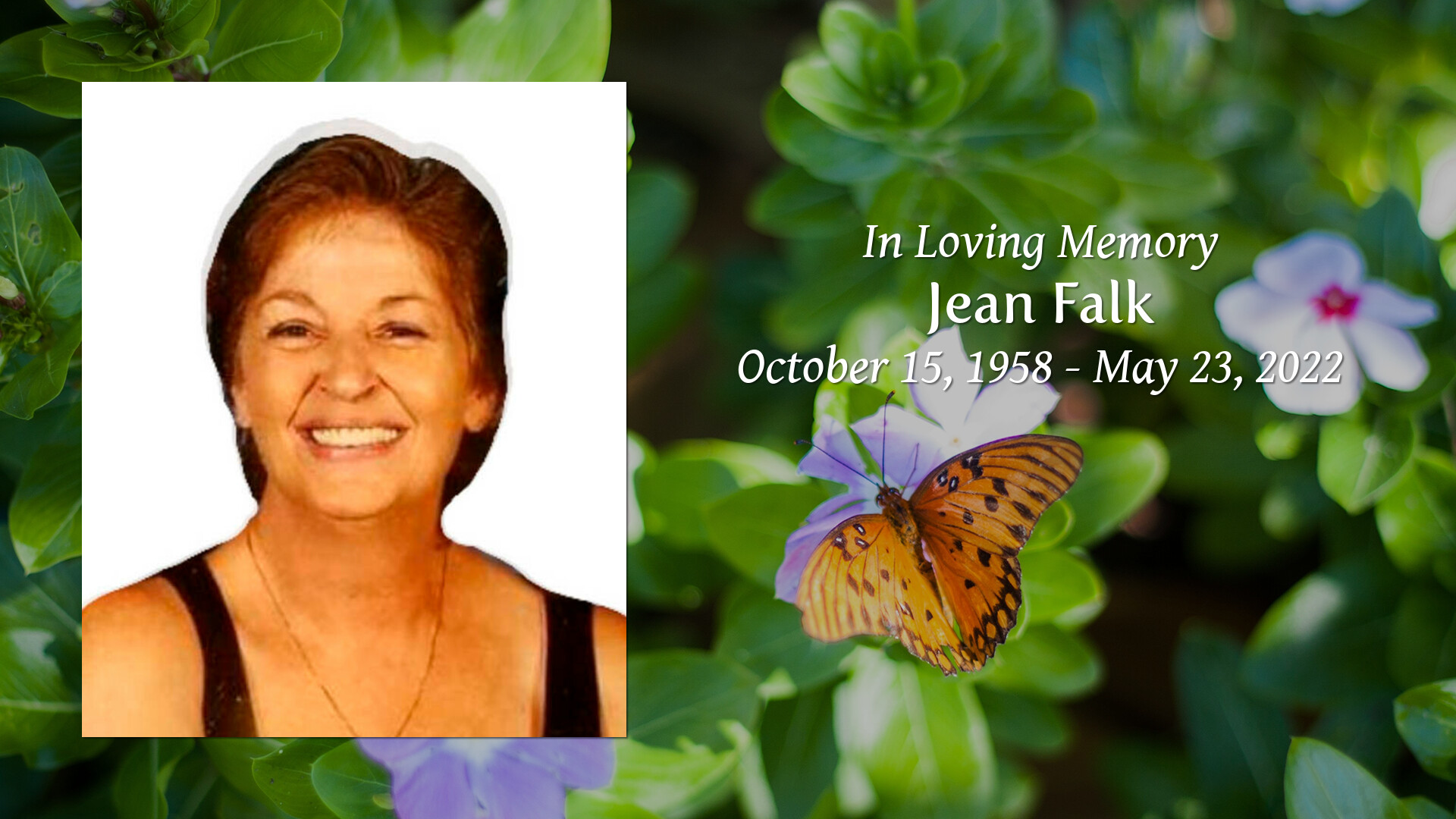 Jean Falk - Tribute Video