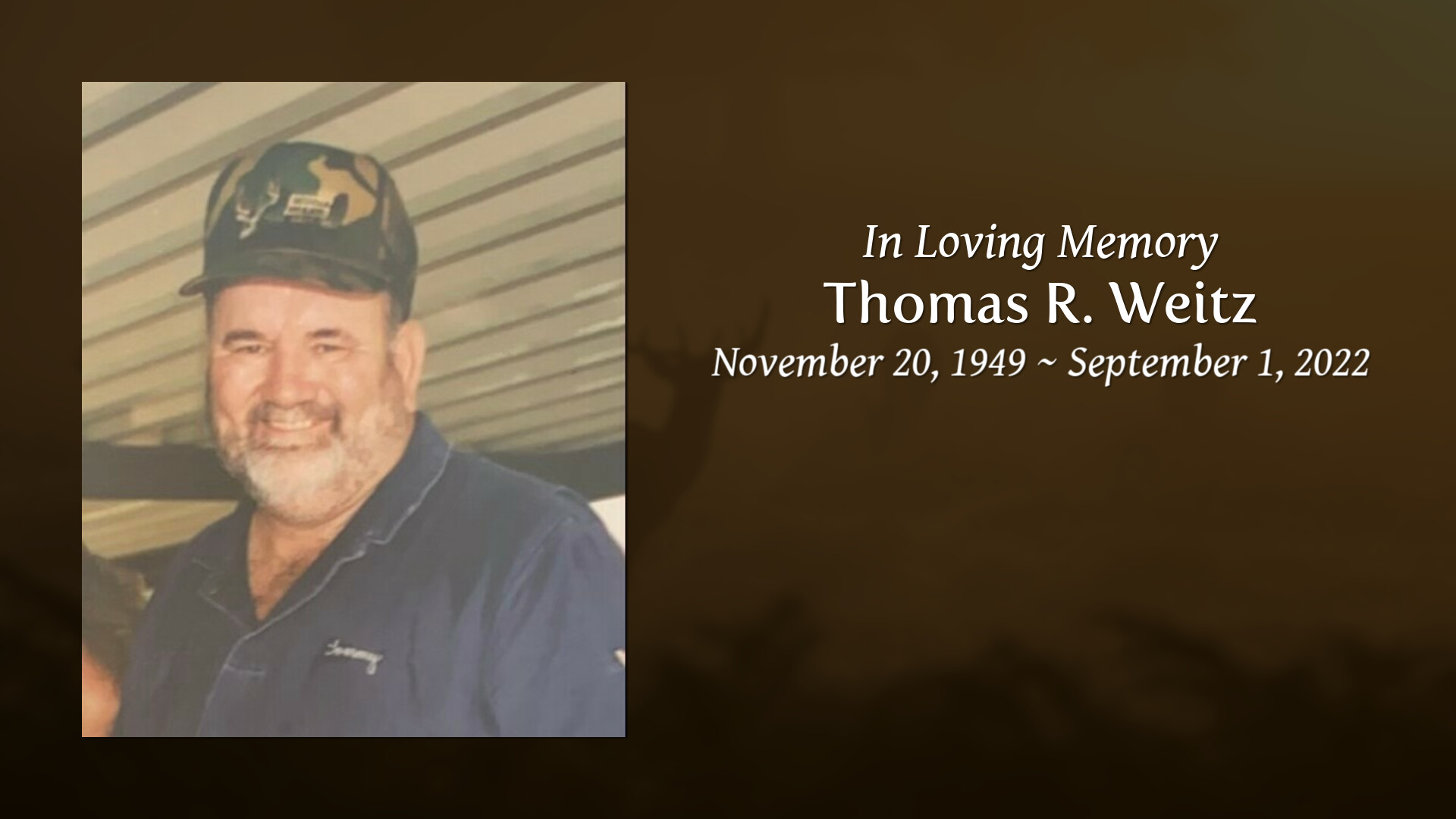 Thomas R. Weitz - Tribute Video