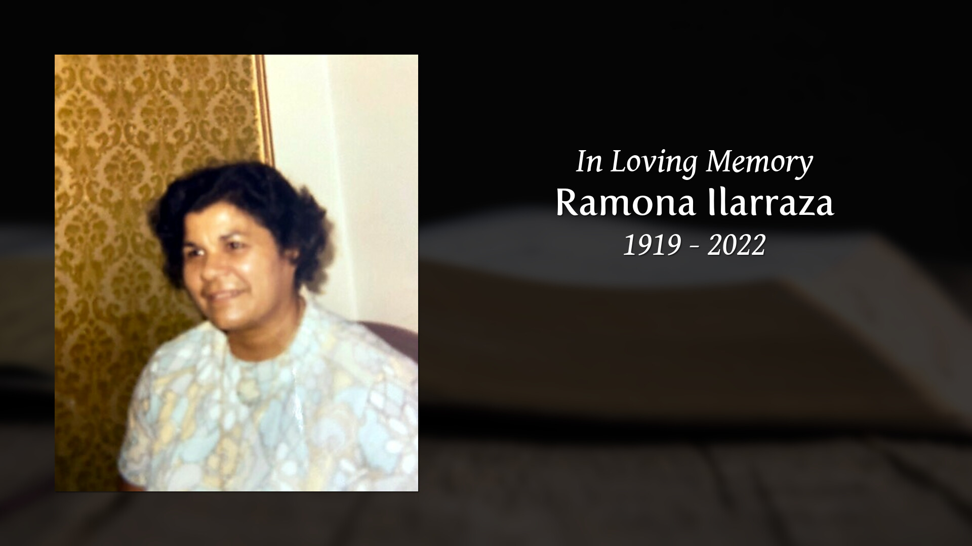 Ramona Ilarraza - Tribute Video
