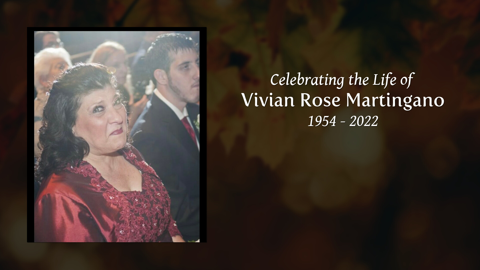 Vivian Rose Martingano - Tribute Video