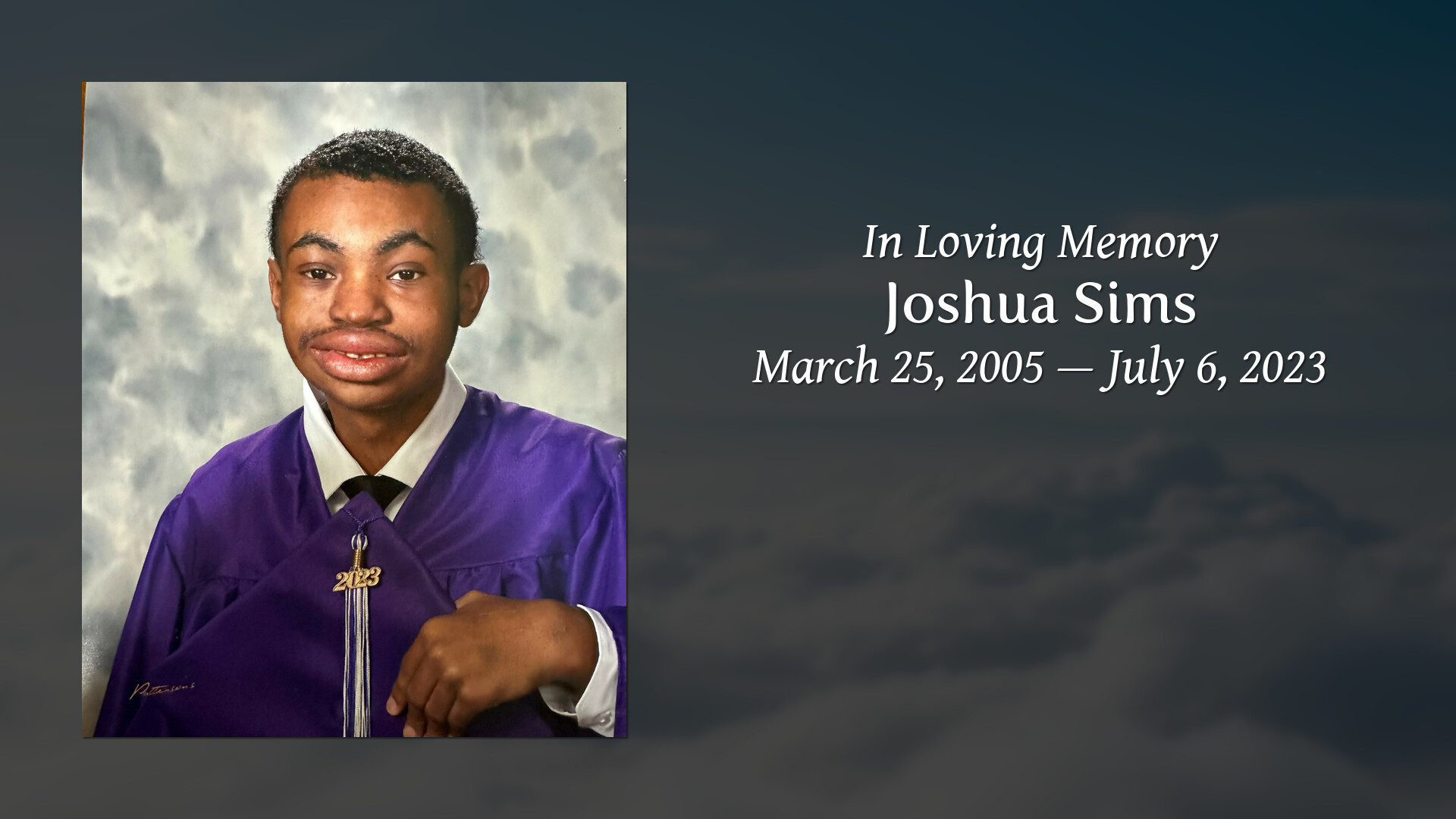 Joshua Sims - Tribute Video