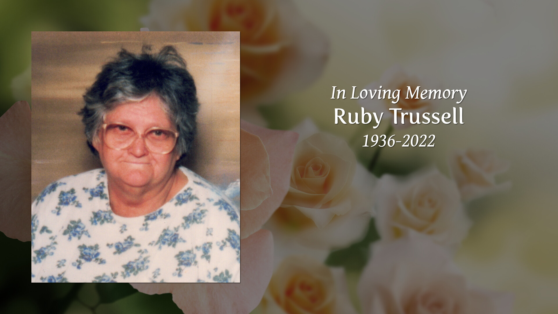 Ruby Trussell - Tribute Video