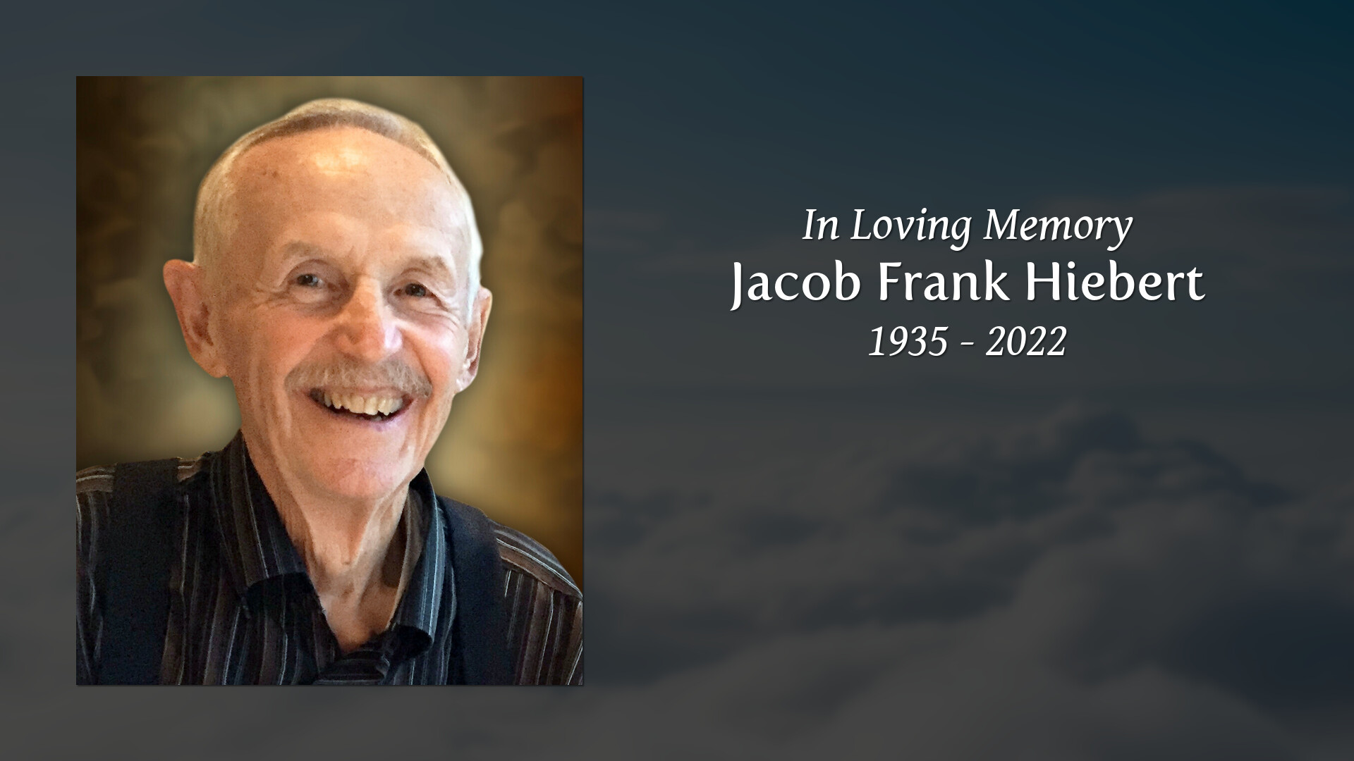 Jacob Frank Hiebert - Tribute Video