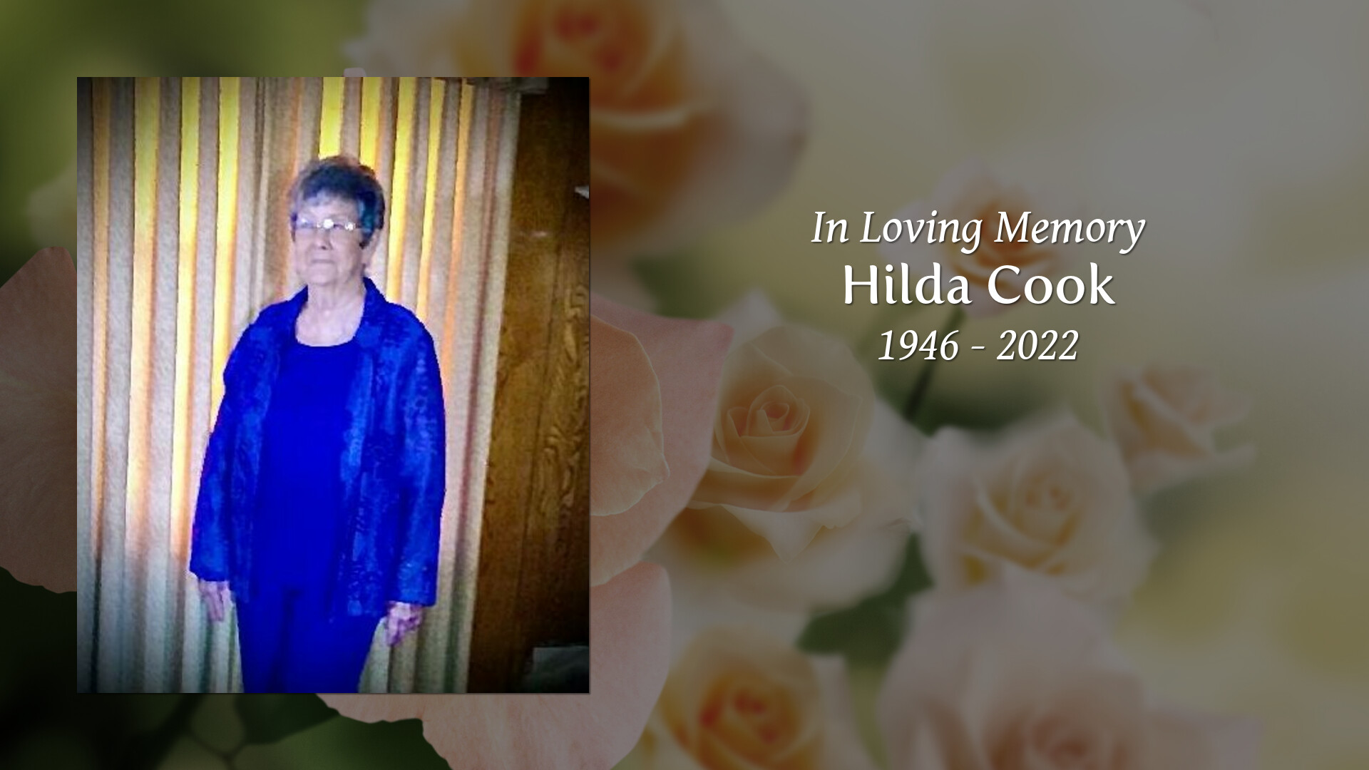 Hilda Cook - Tribute Video