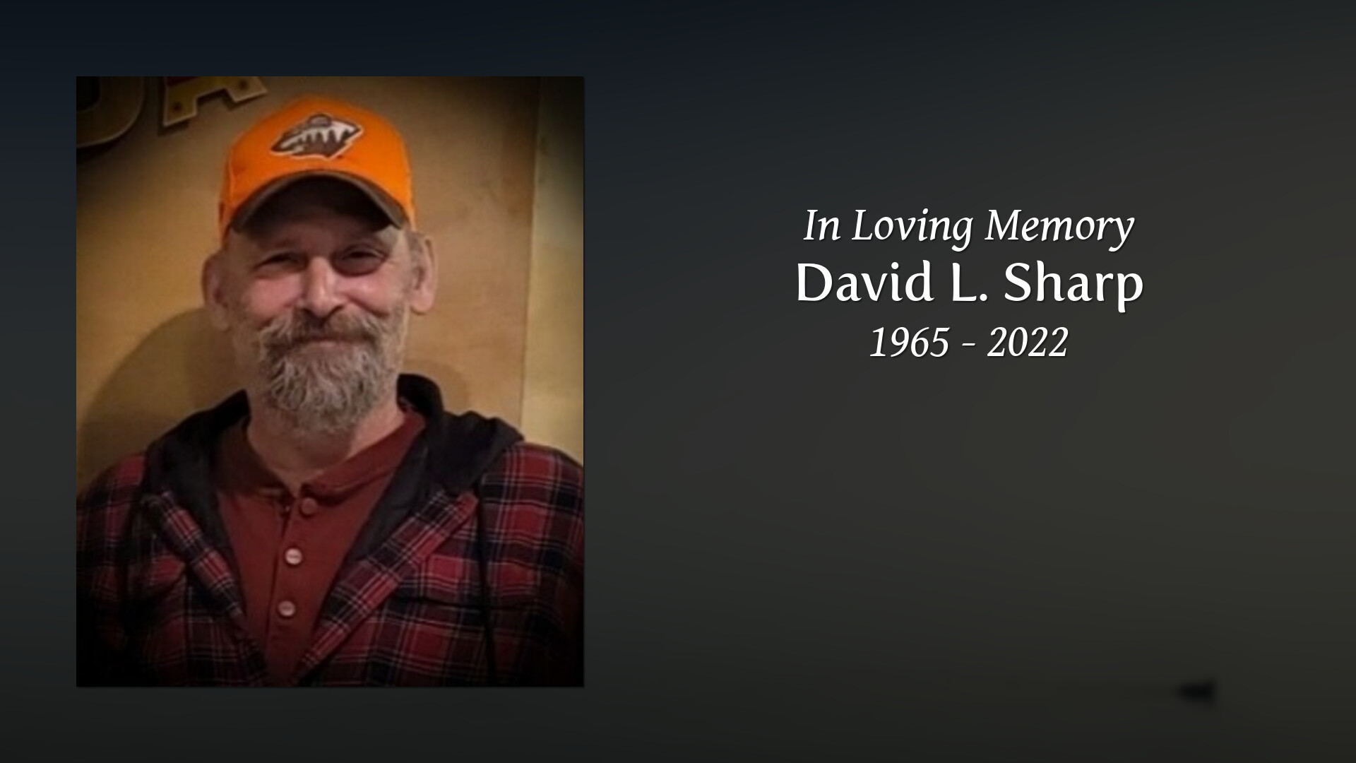 David L. Sharp - Tribute Video