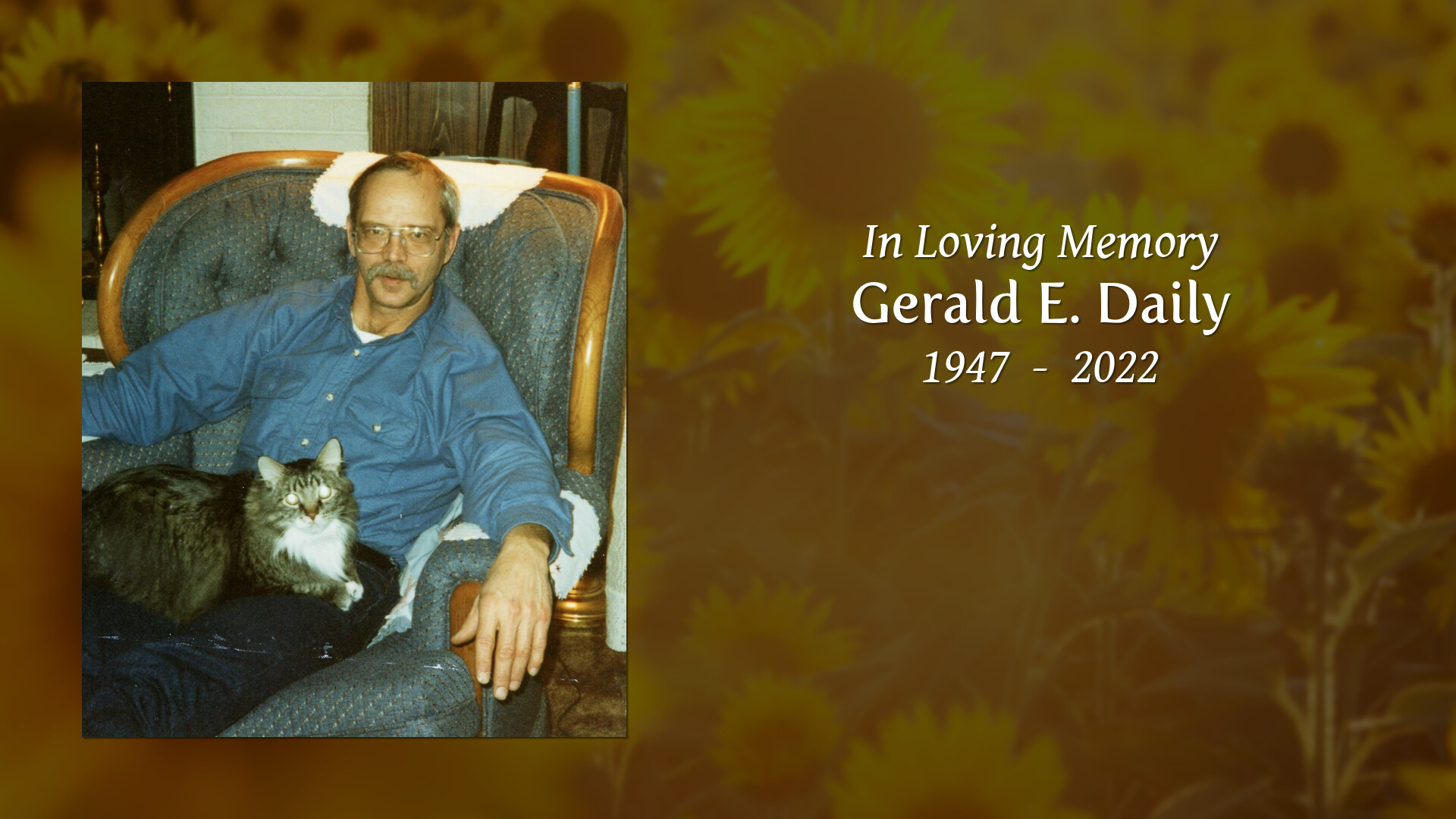 Gerald E. Daily - Tribute Video