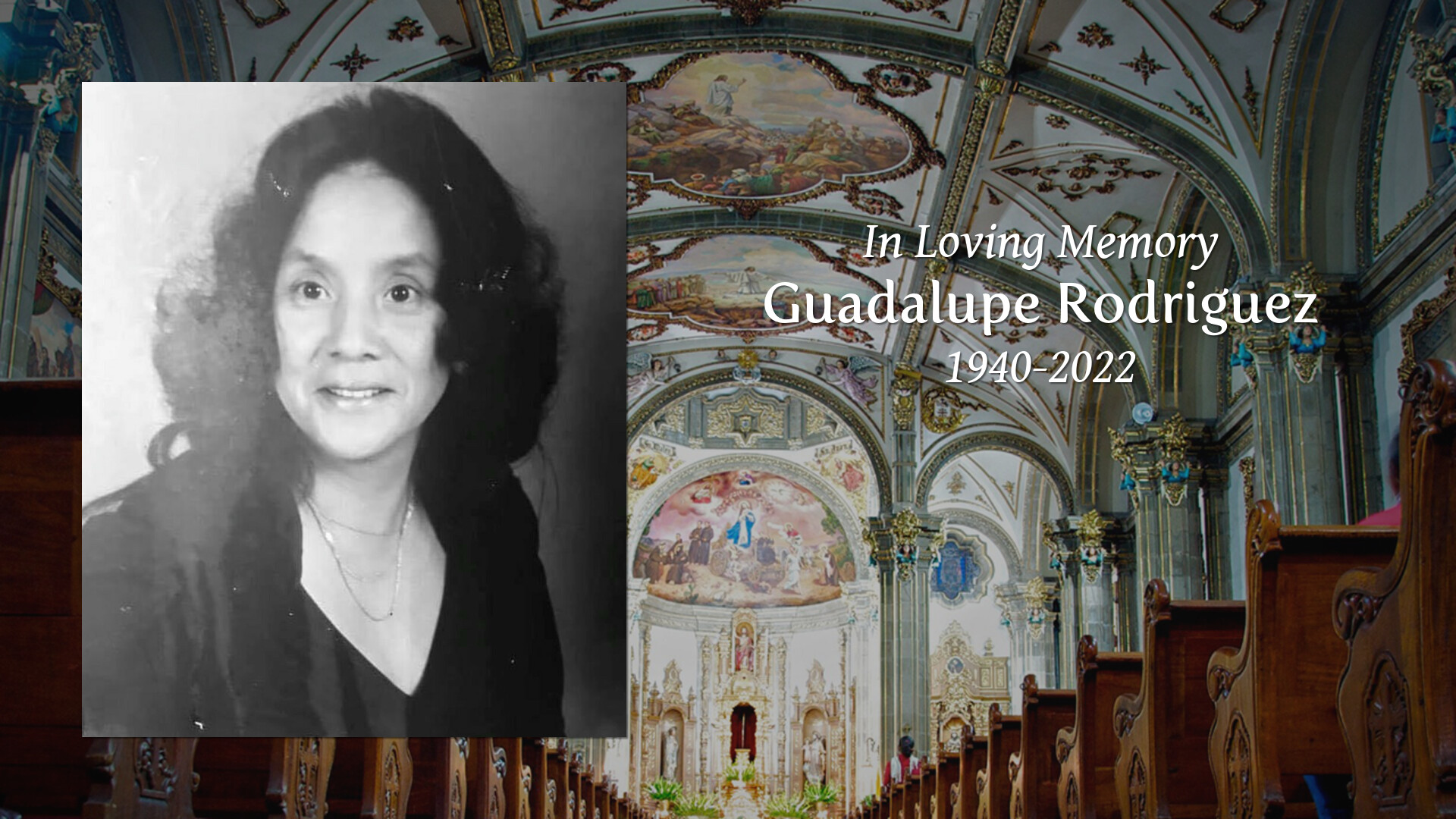 Guadalupe Rodriguez - Tribute Video