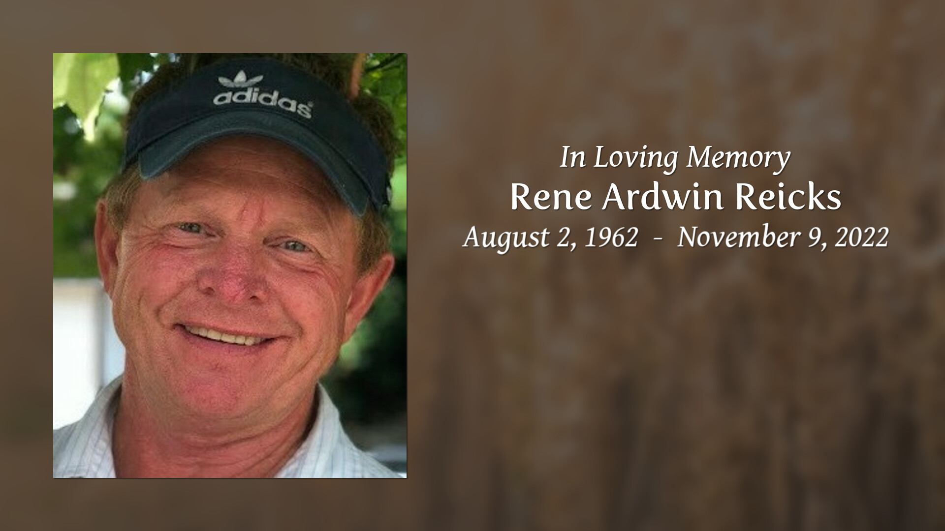 Rene Ardwin Reicks - Tribute Video