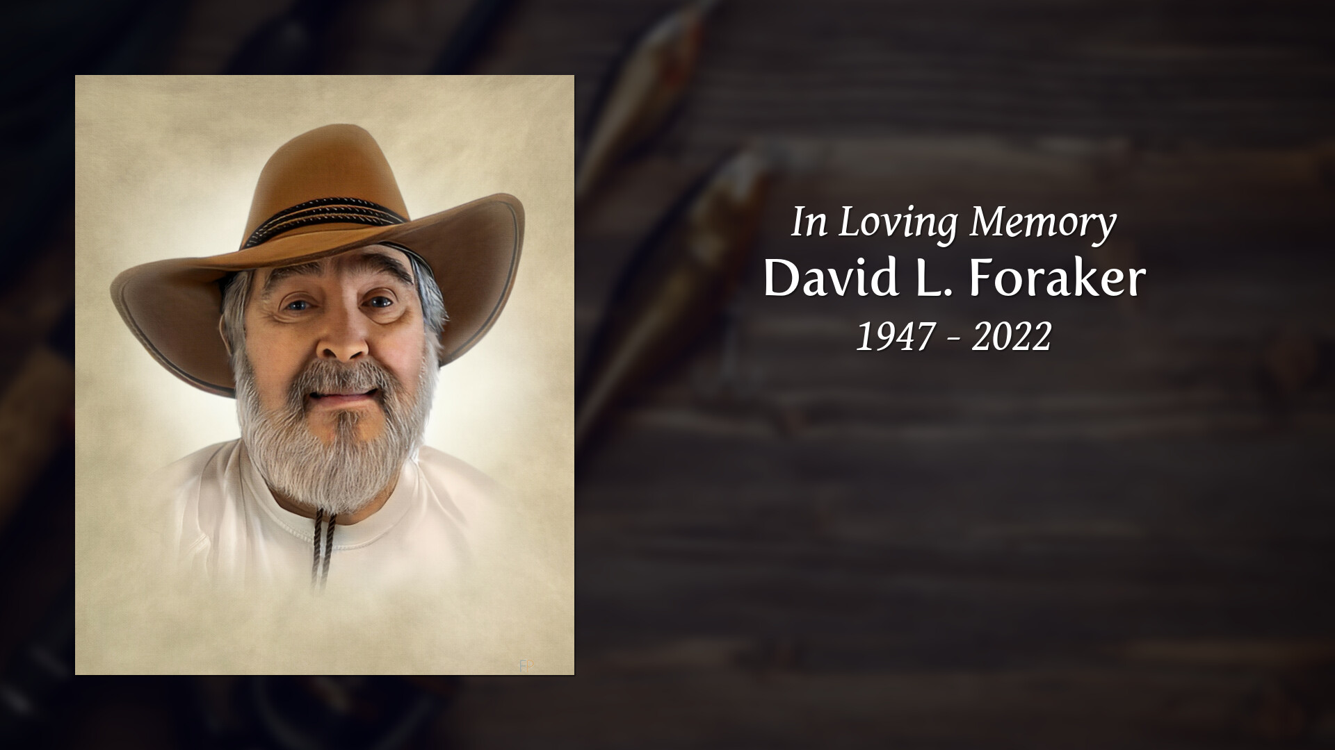 David L. Foraker - Tribute Video