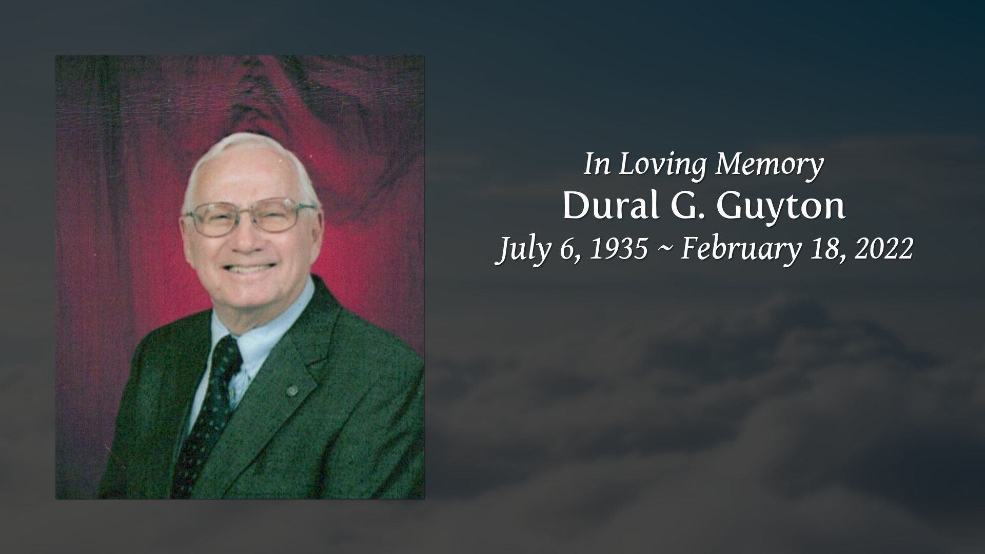 Dural G. Guyton - Tribute Video