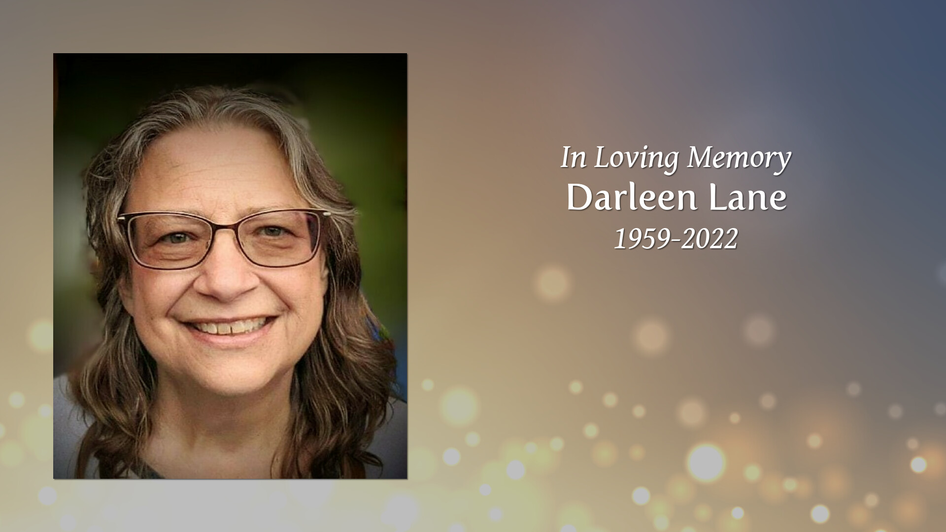 Darleen Lane - Tribute Video