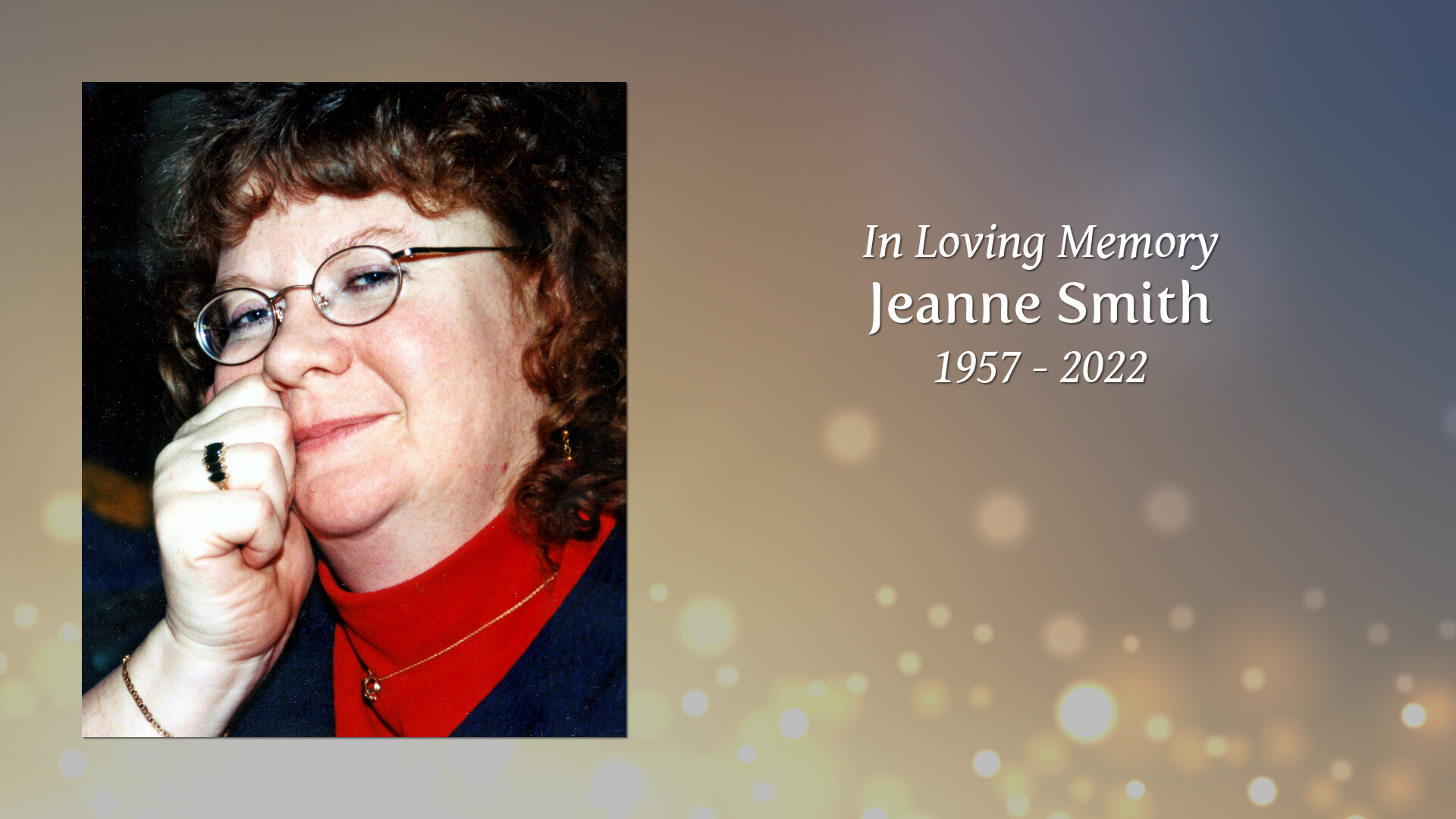 Jeanne Smith - Tribute Video
