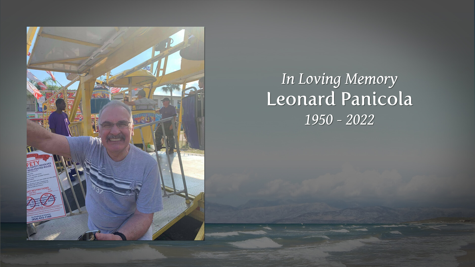 Leonard Panicola - Tribute Video