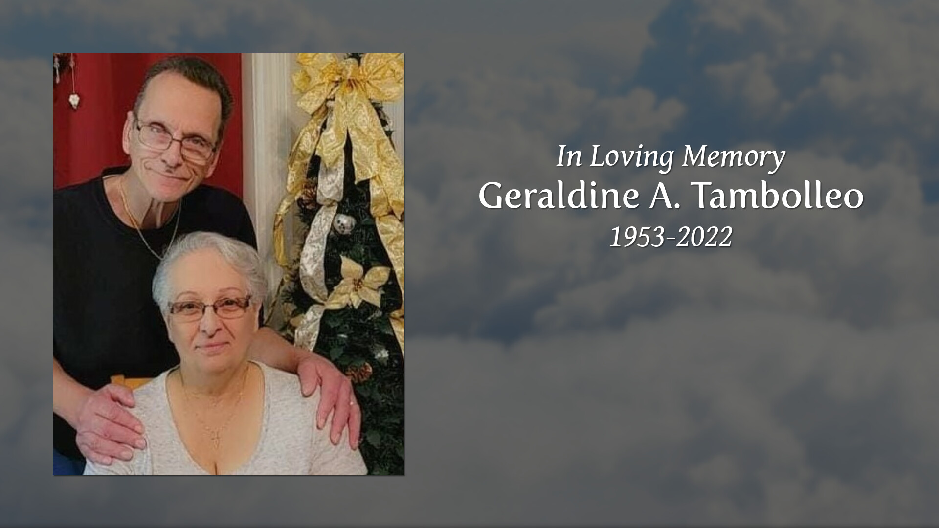 Geraldine A. Tambolleo - Tribute Video